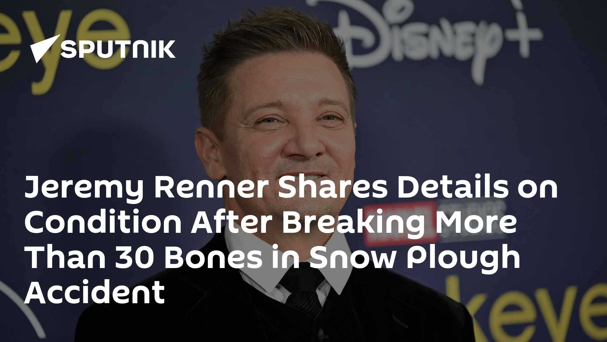 Jeremy Renner Shares Details on His Condition After He Broke Over 30 Bones