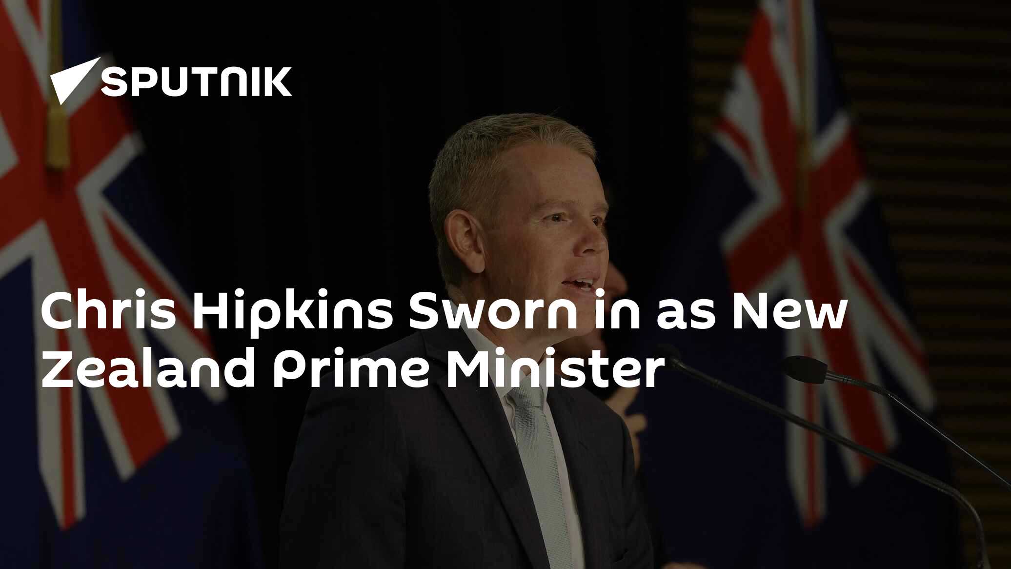 Chris Hipkins Sworn in as New Zealand Prime Minister