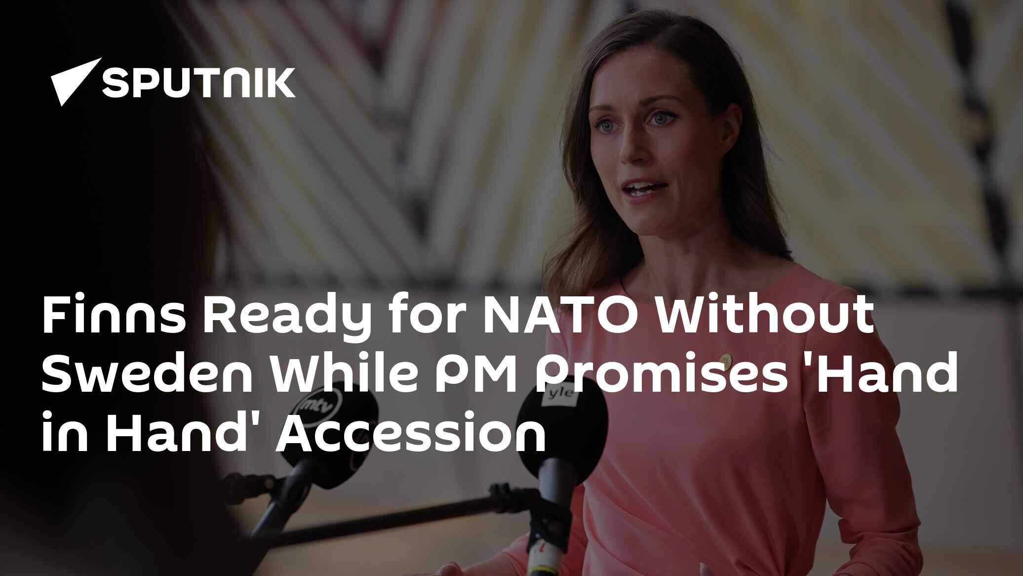 Finns Ready for NATO Without Sweden While PM Promises 'Hand in Hand ...