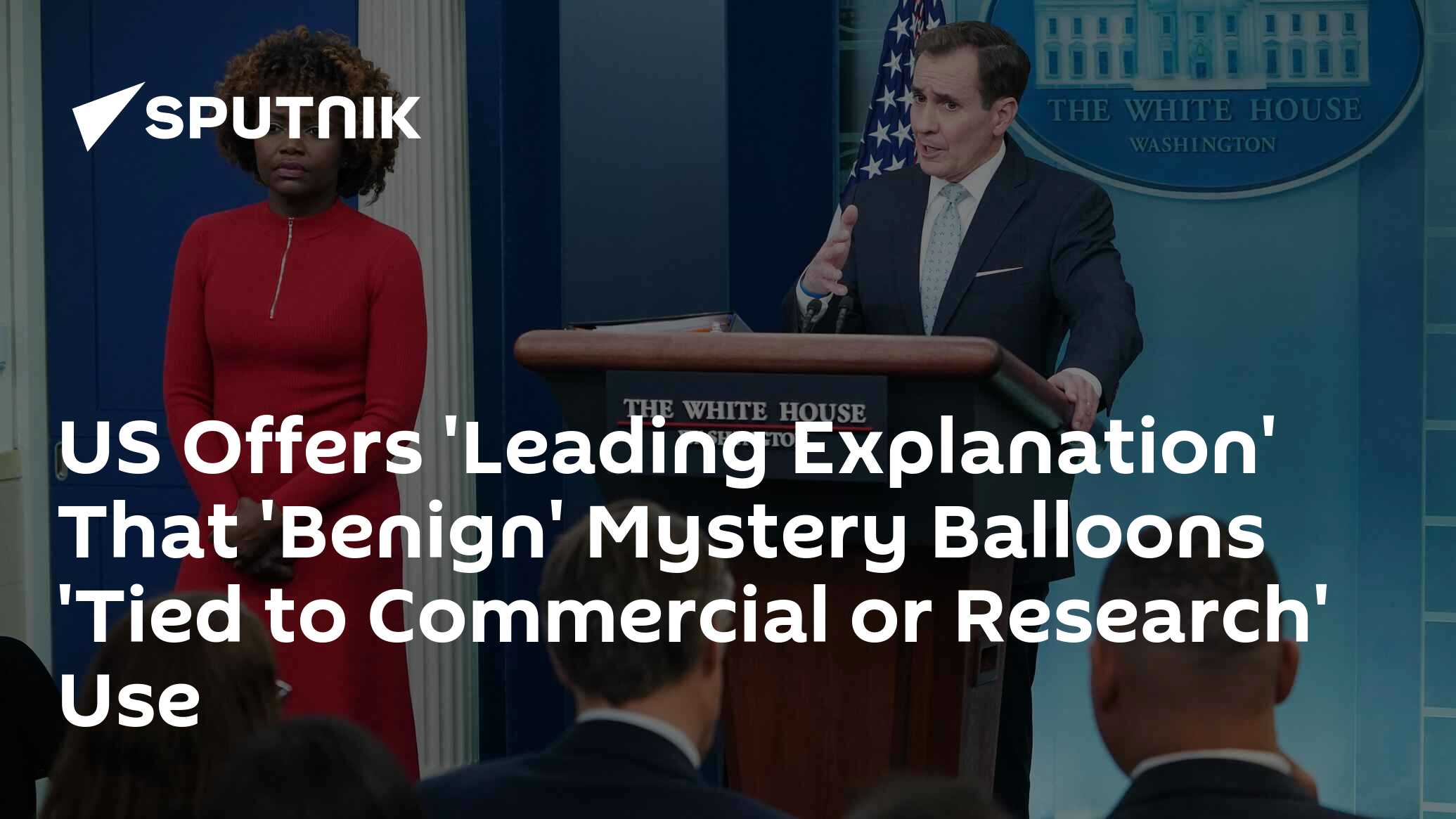 US Offers 'Leading Explanation' That 'Benign' Mystery Balloons 'Tied to ...
