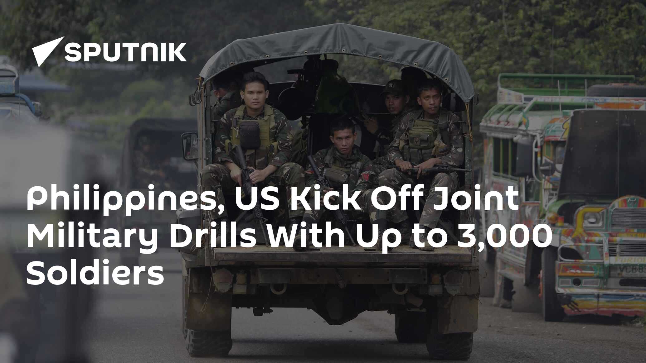 Philippines, US Kick Off Joint Military Drills With Up to 3,000 Soldiers