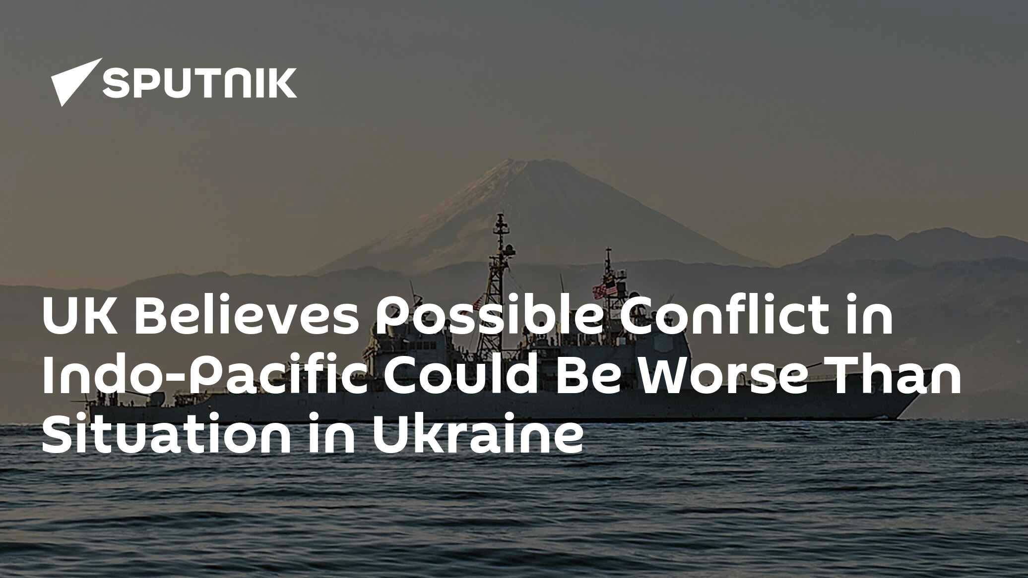 Possible Conflict in indo-Pacific Could Be Worse Than Situation in ...