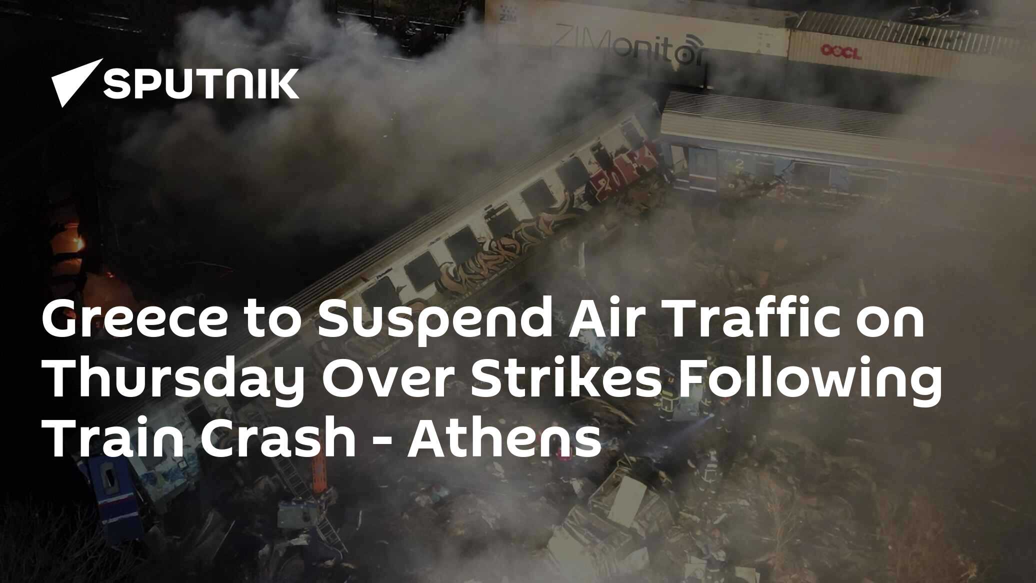 Greece to Suspend Air Traffic on Thursday Over Strikes Following Train ...