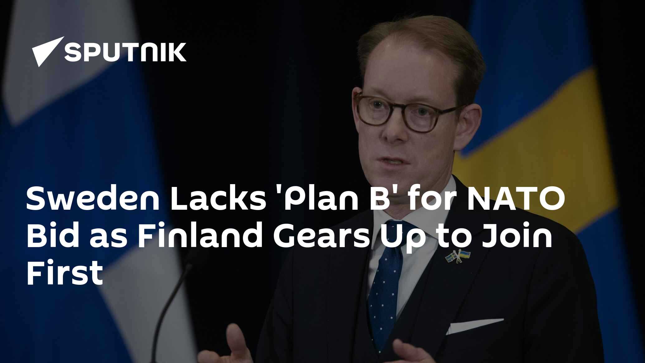 Sweden Has No 'Plan B' for NATO as Finland Gears Up to Join First