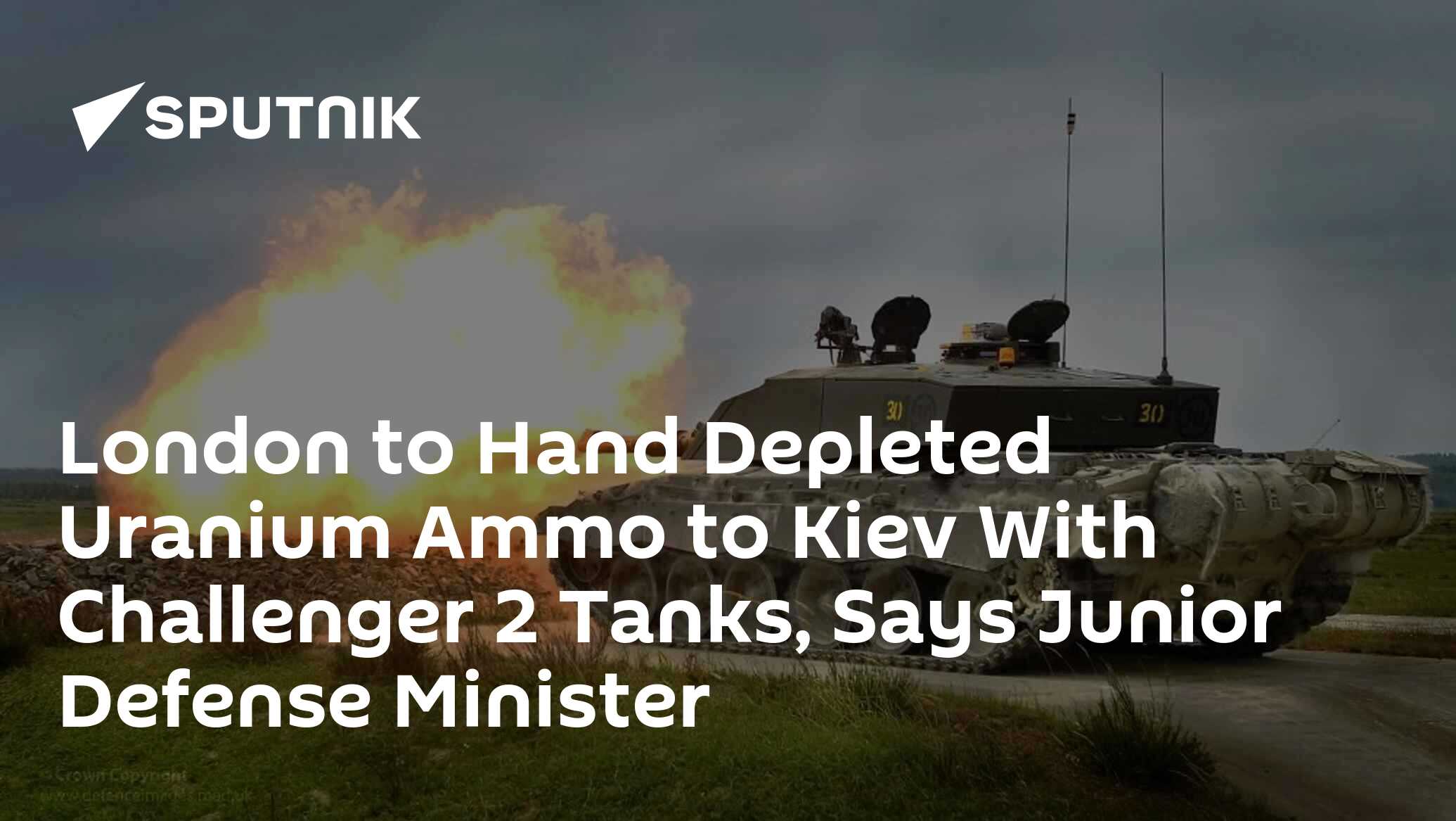 London to Hand Depleted Uranium Ammo to Kiev With Challenger 2 Tanks ...