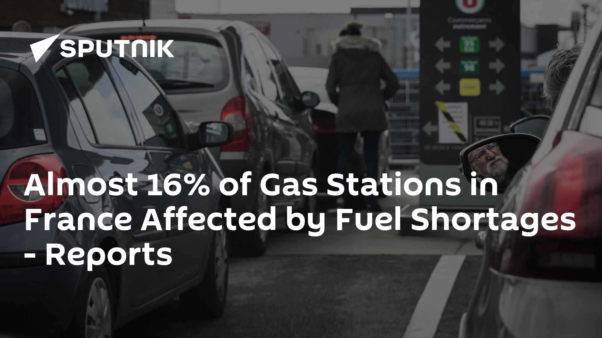 Almost 16% of Gas Stations in France Affected by Fuel Shortages