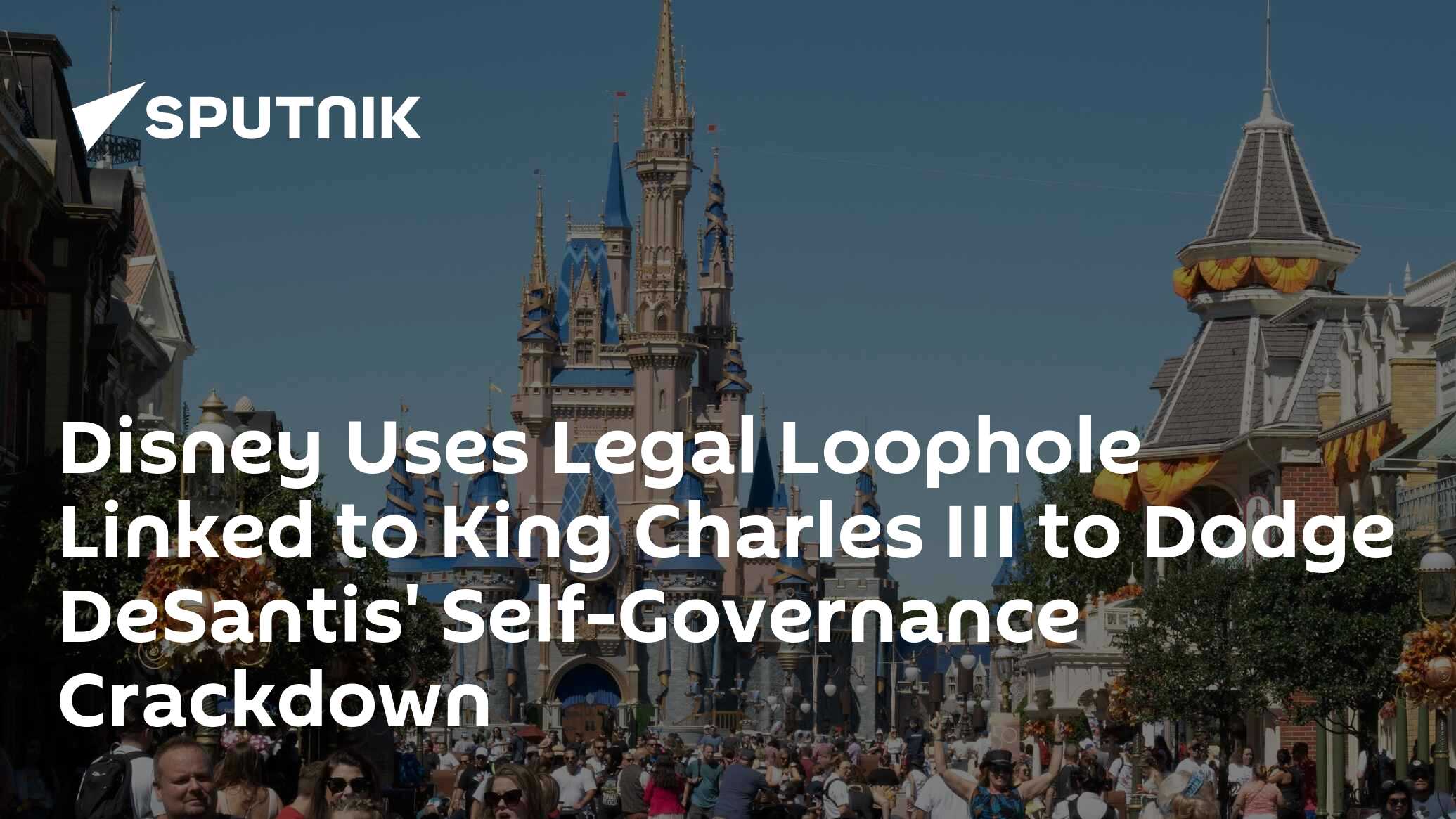 Disney Uses Legal Loophole to Dodge DeSantis' Self-Governance Crackdown