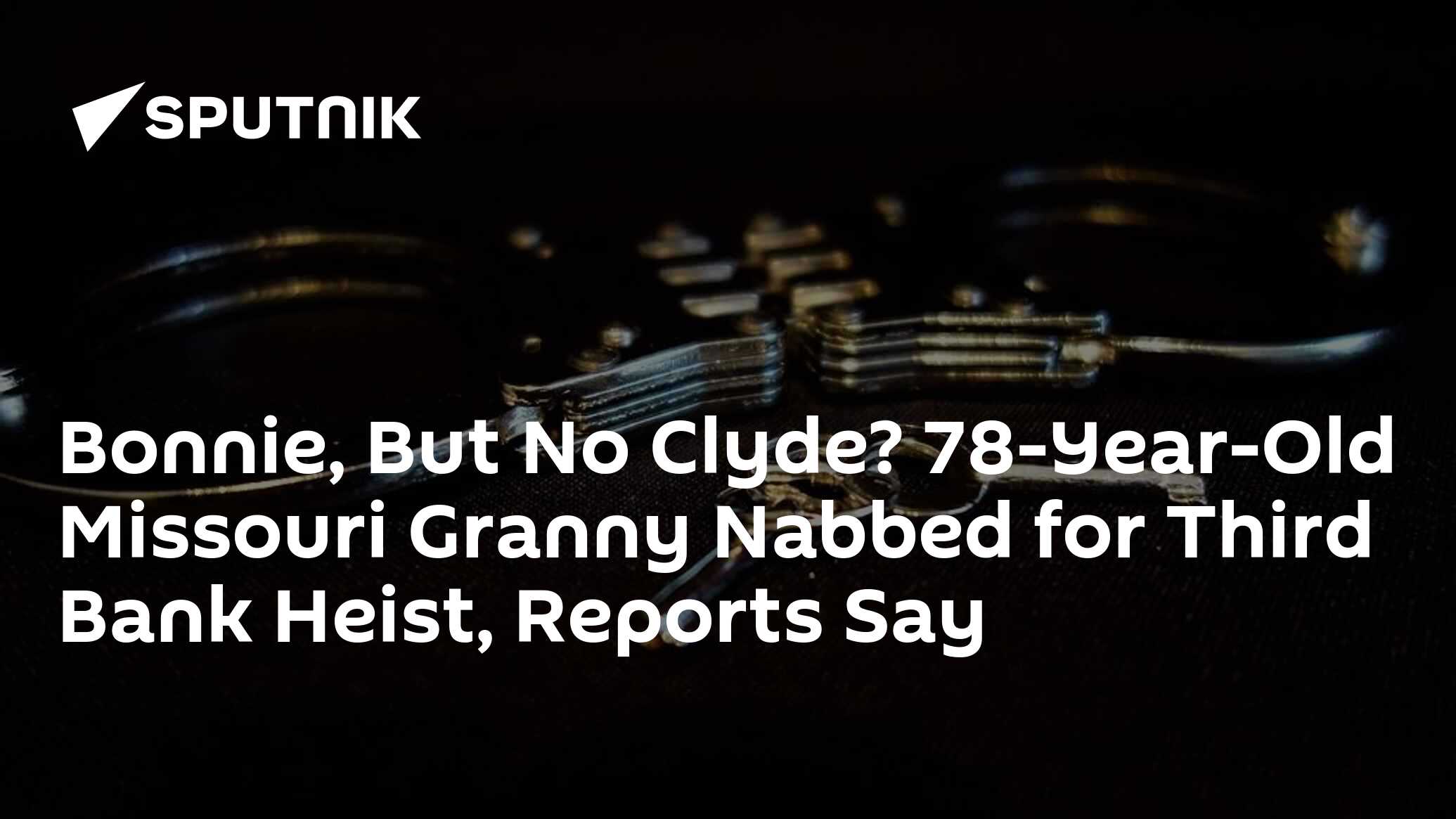 78 Year Old Missouri Woman Arrested For Third Bank Robbery Reports Say