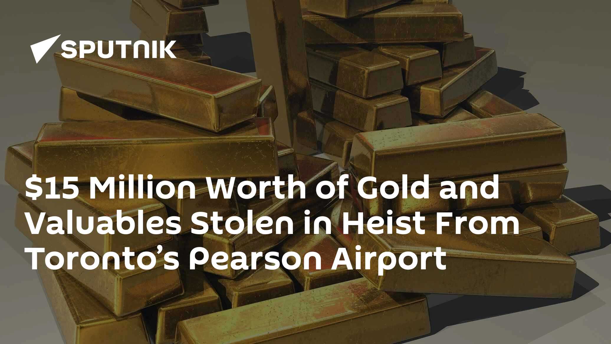 Gold and Valuables Stolen in Heist From Toronto Airport