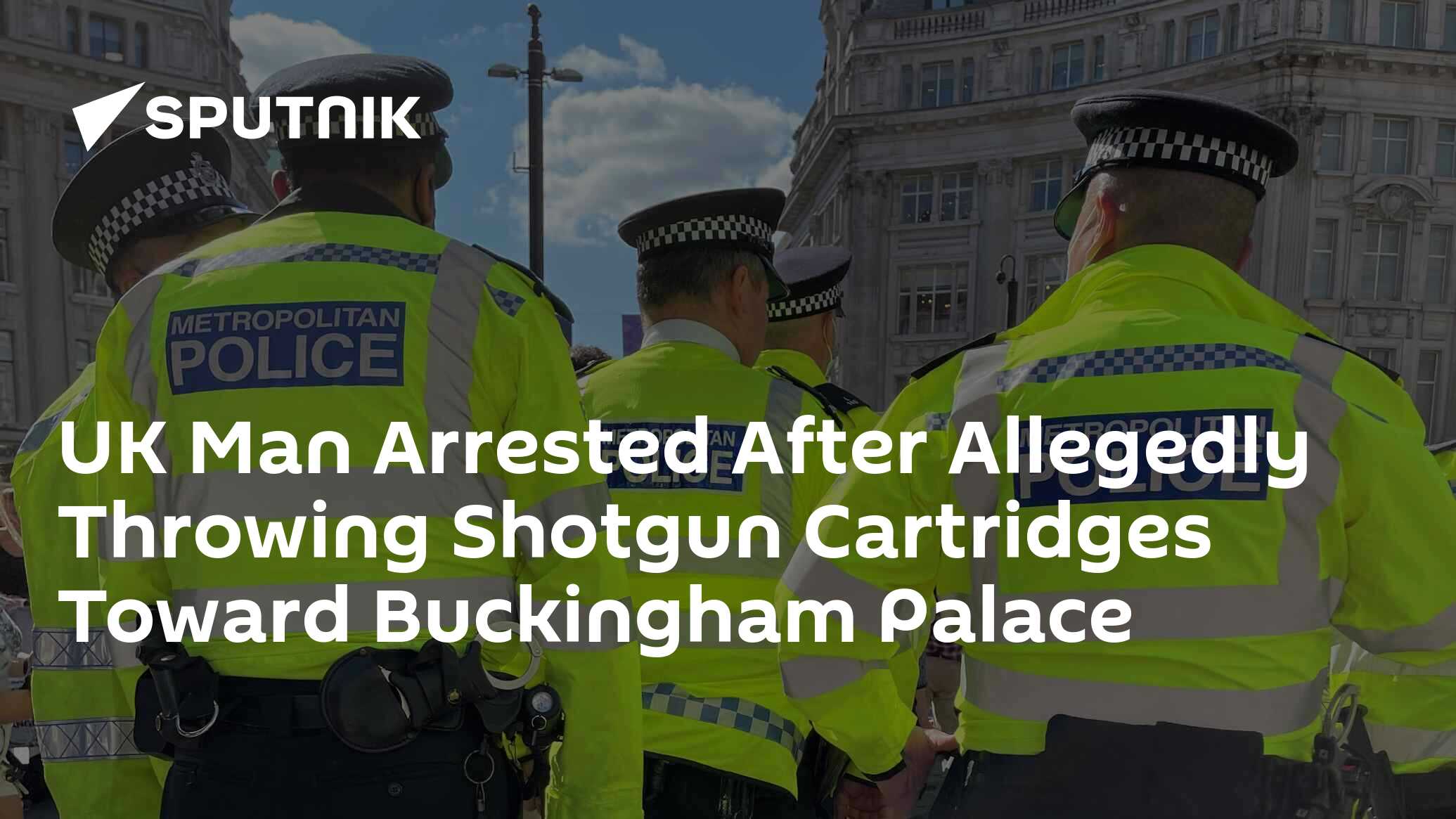 Man Arrested After Allegedly Throwing Gun Cartridges Toward Buckingham