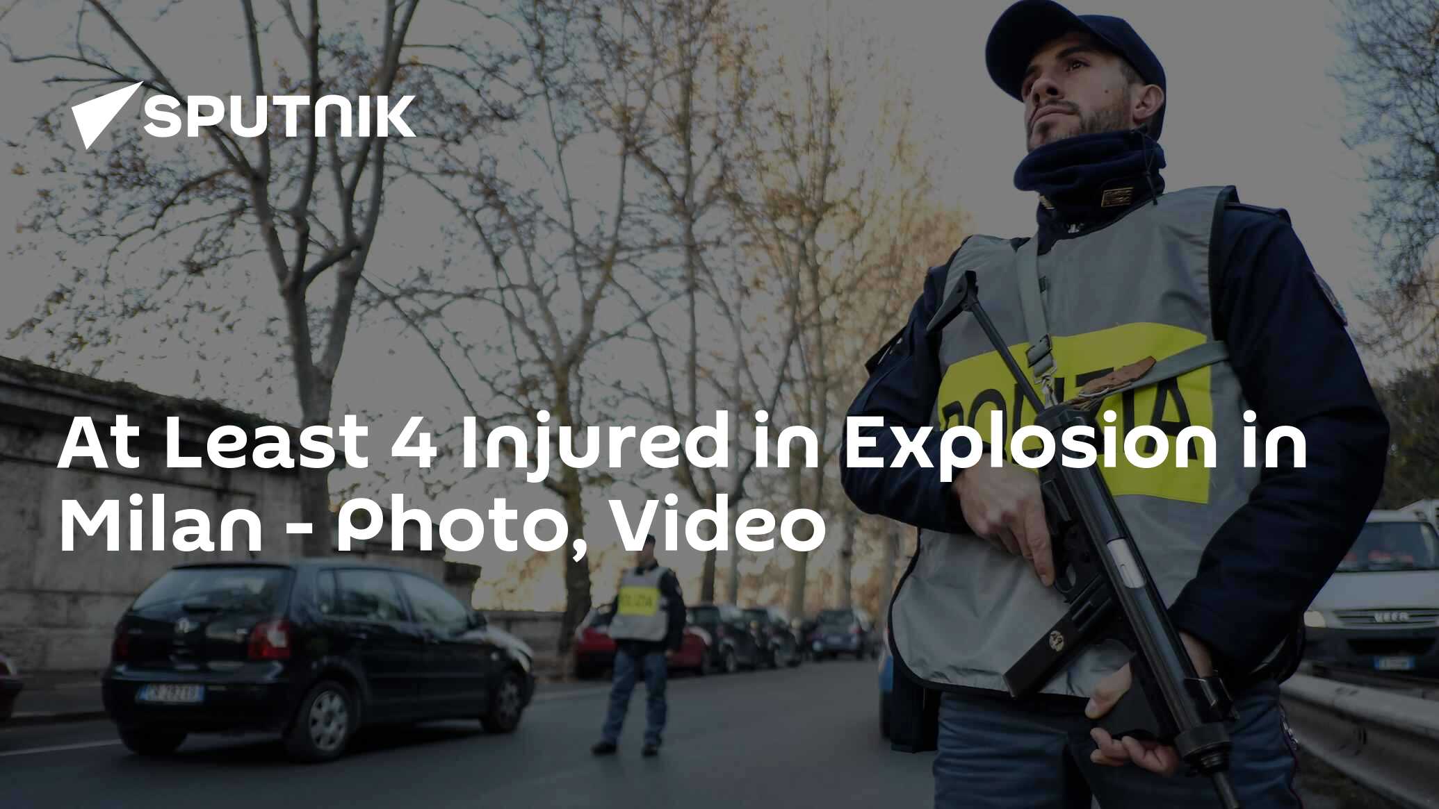 Tremendous Explosion in Milan