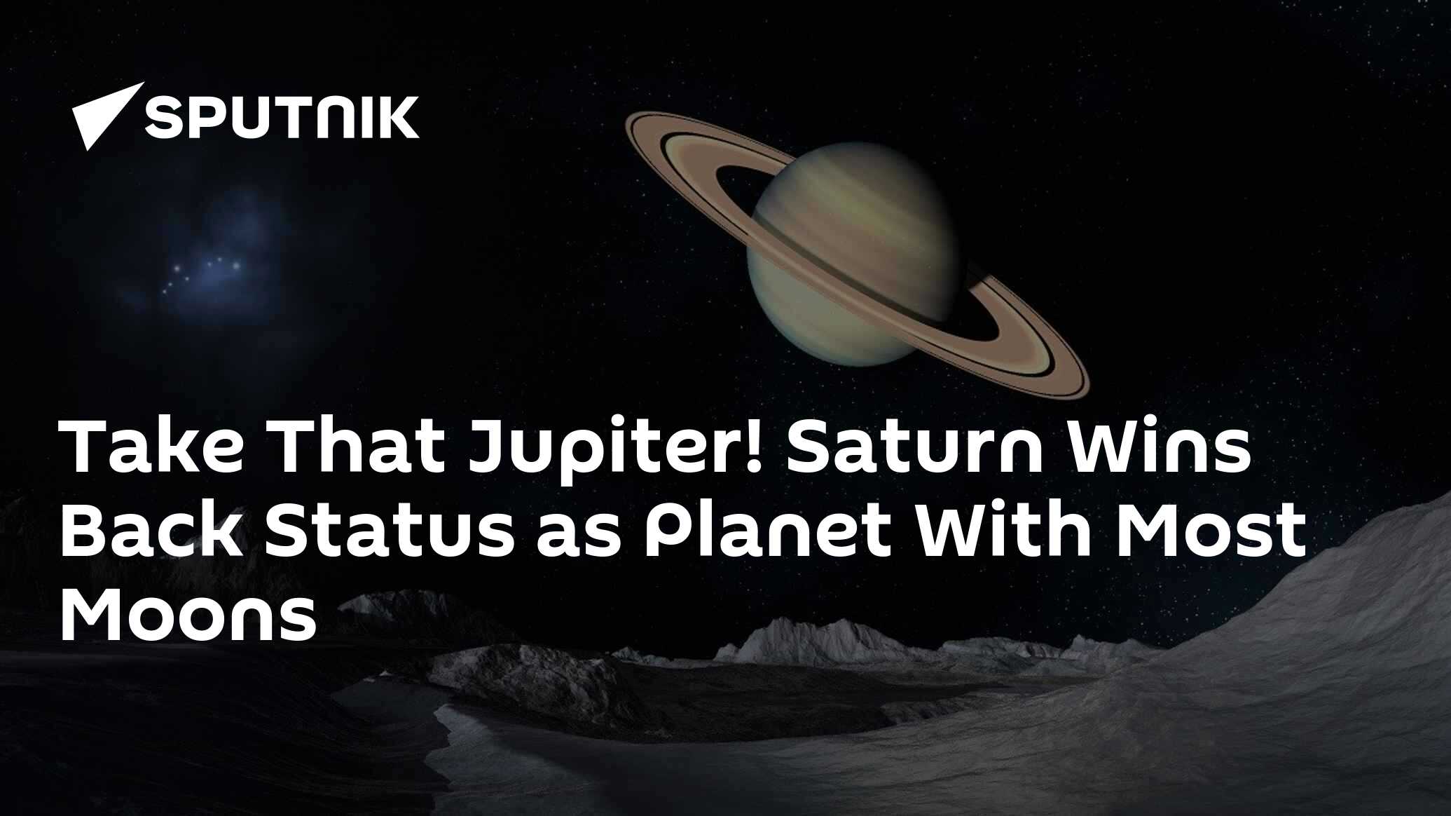 Saturn Wins Status as Planet With Most Moons After Amazing Discovery