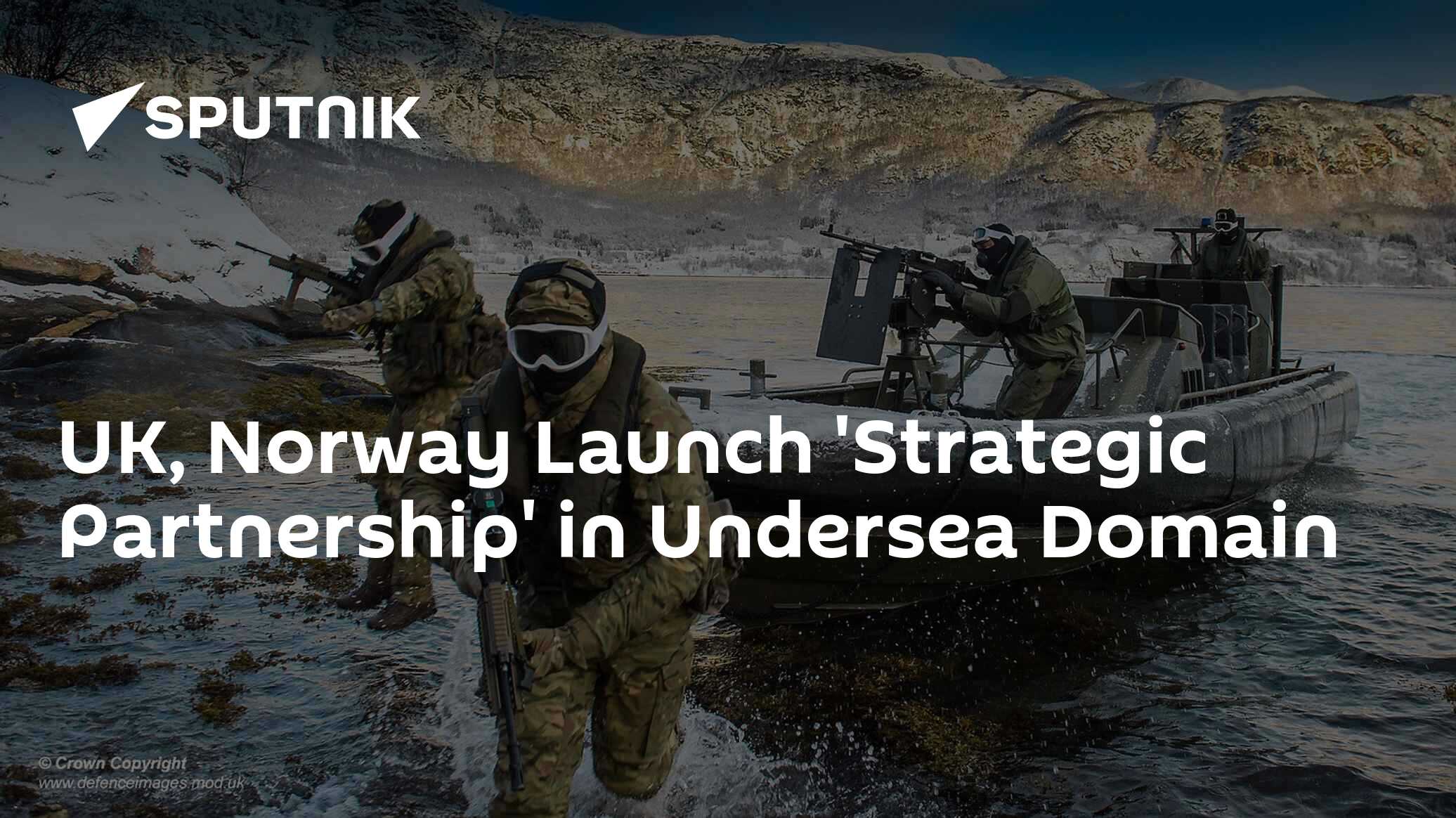 UK, Norway Launch 'Strategic Partnership' in Undersea Domain
