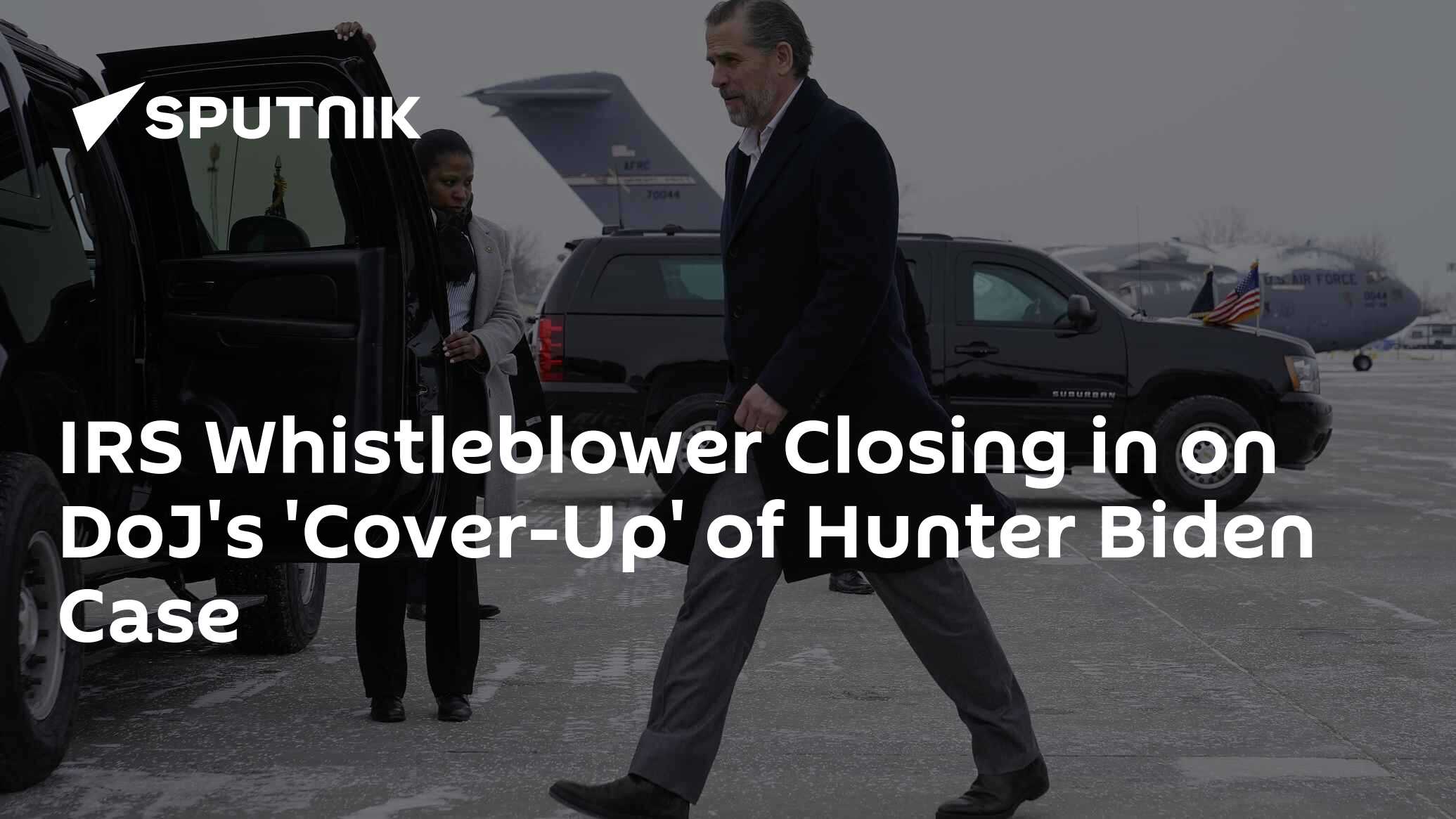 IRS Whistleblower Closing in on DoJ's 'Cover-Up' of Hunter Biden Case