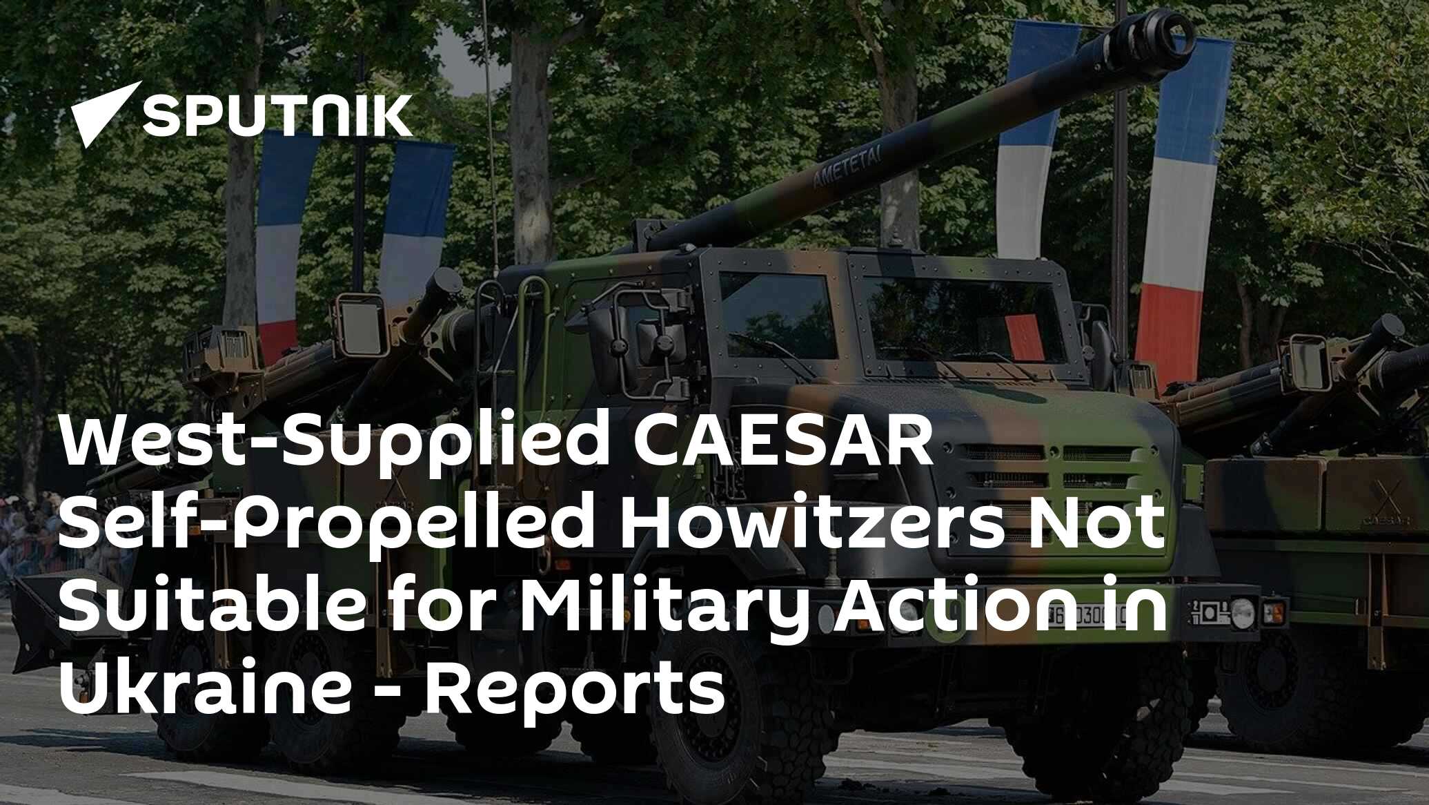 French Activist Reveals Vulnerability of CAESAR Self-Propelled Howitzers
