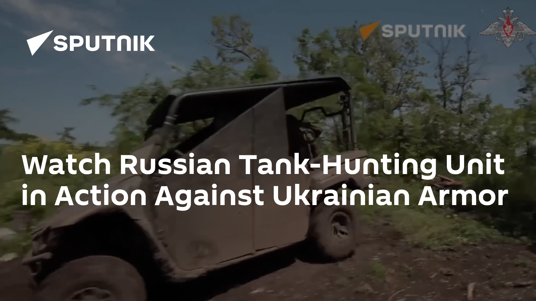 Watch Russian Tank-Hunting Unit in Action Against Ukrainian Armor