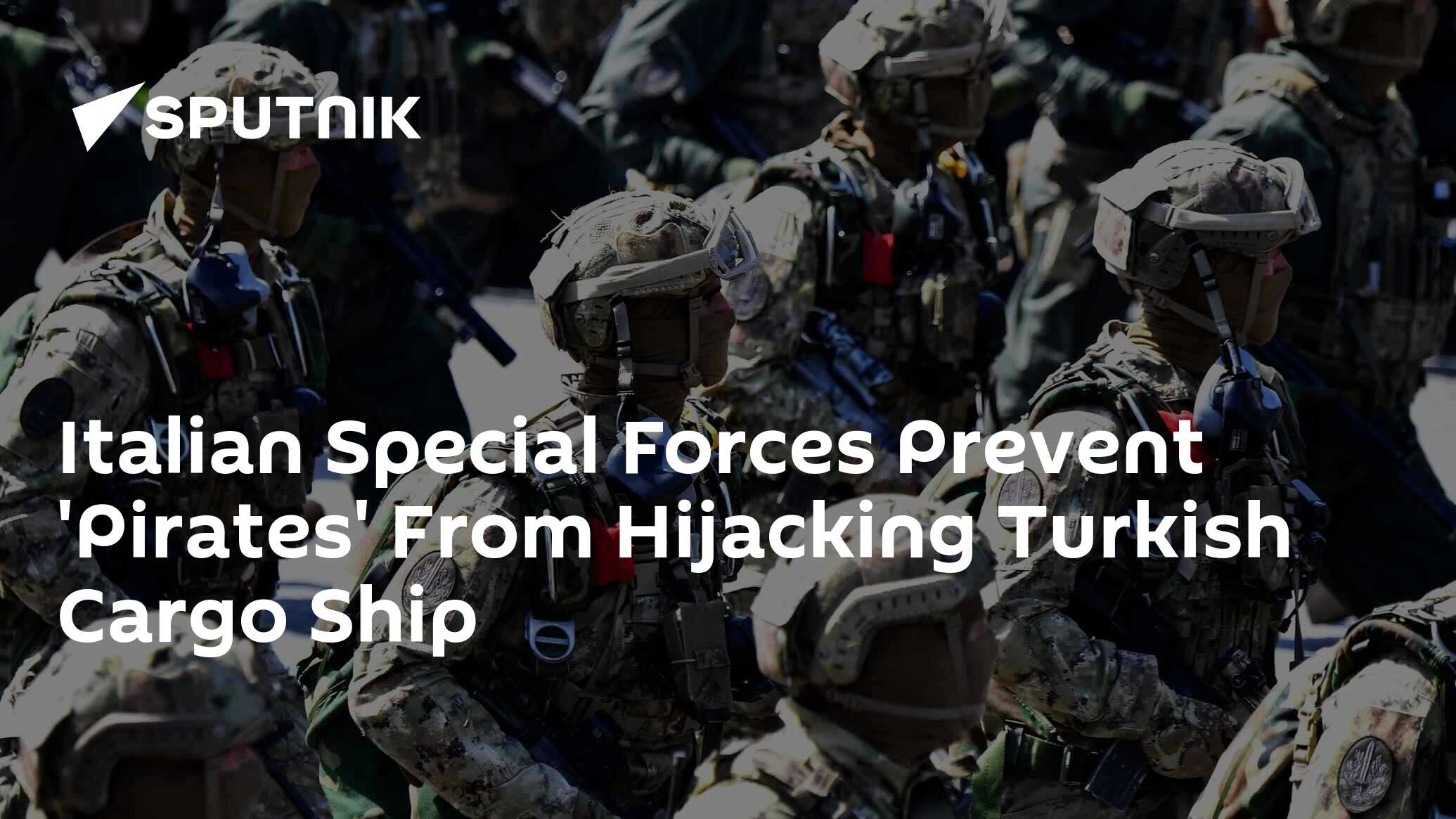 Italian Special Forces Prevent Illegal Migrants From Hijacking Turkish Ship