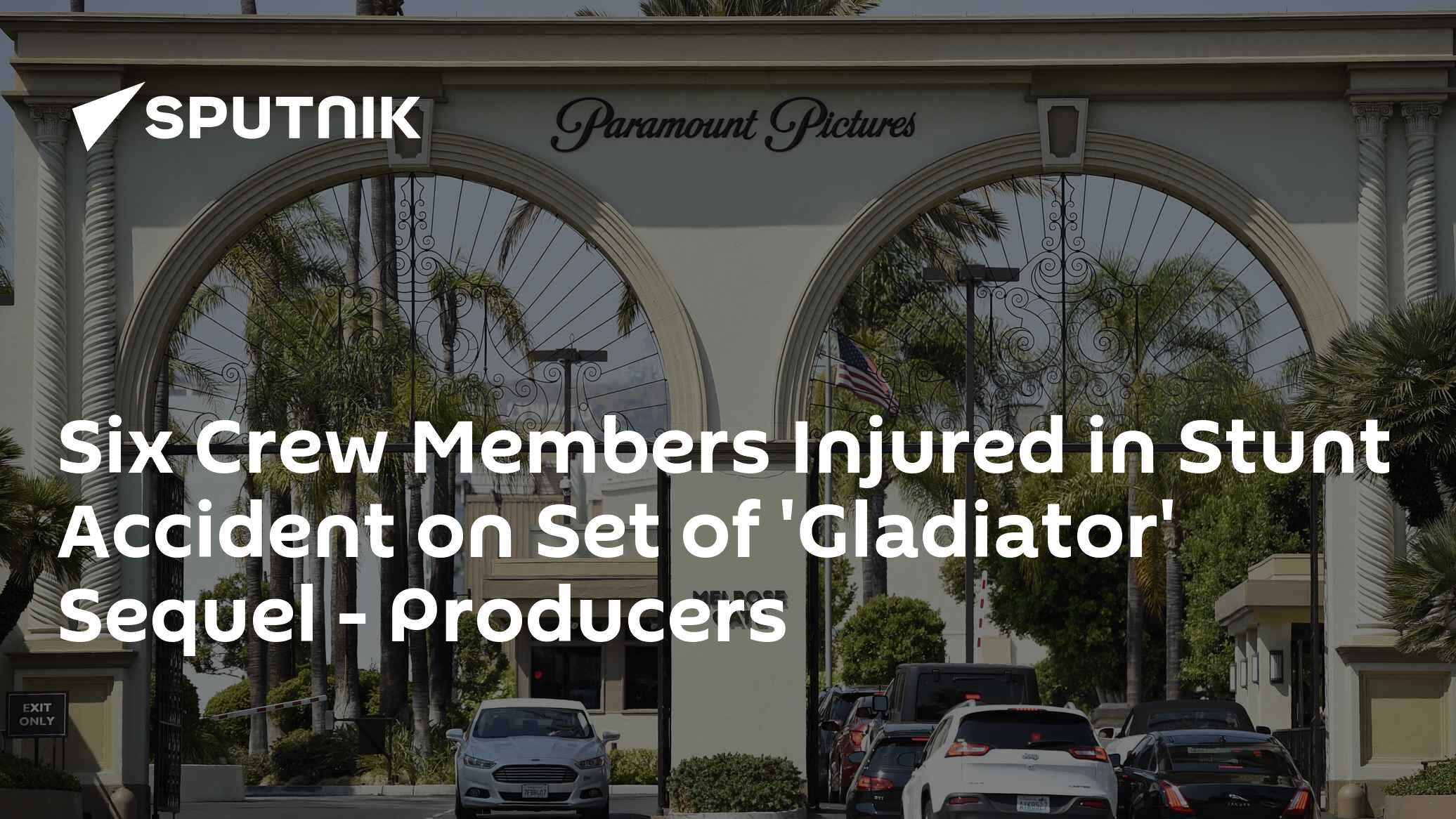 Six Crew Members Injured in Stunt Accident on Set of 'Gladiator' Sequel