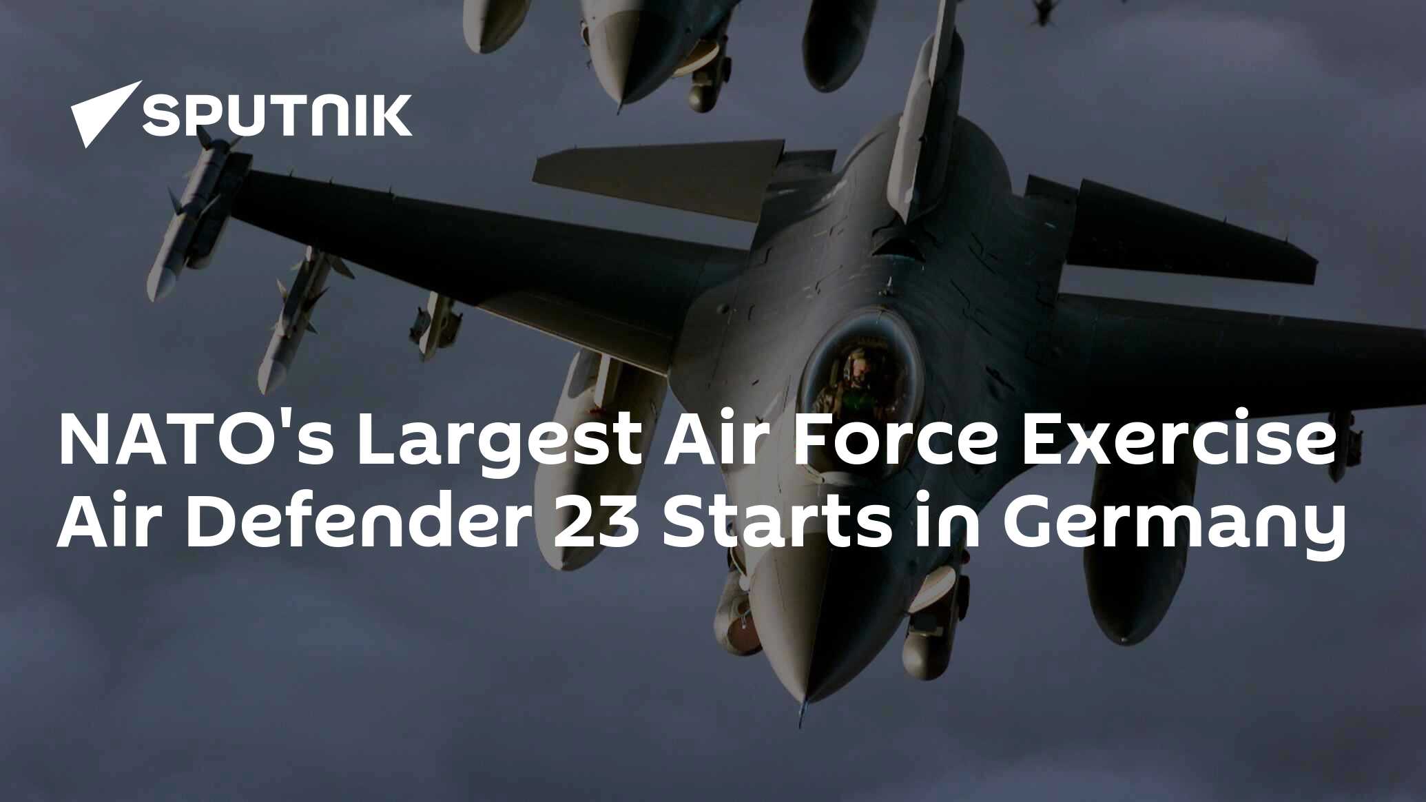 NATO's Largest Air Force Exercise Air Defender 23 Starts in Germany