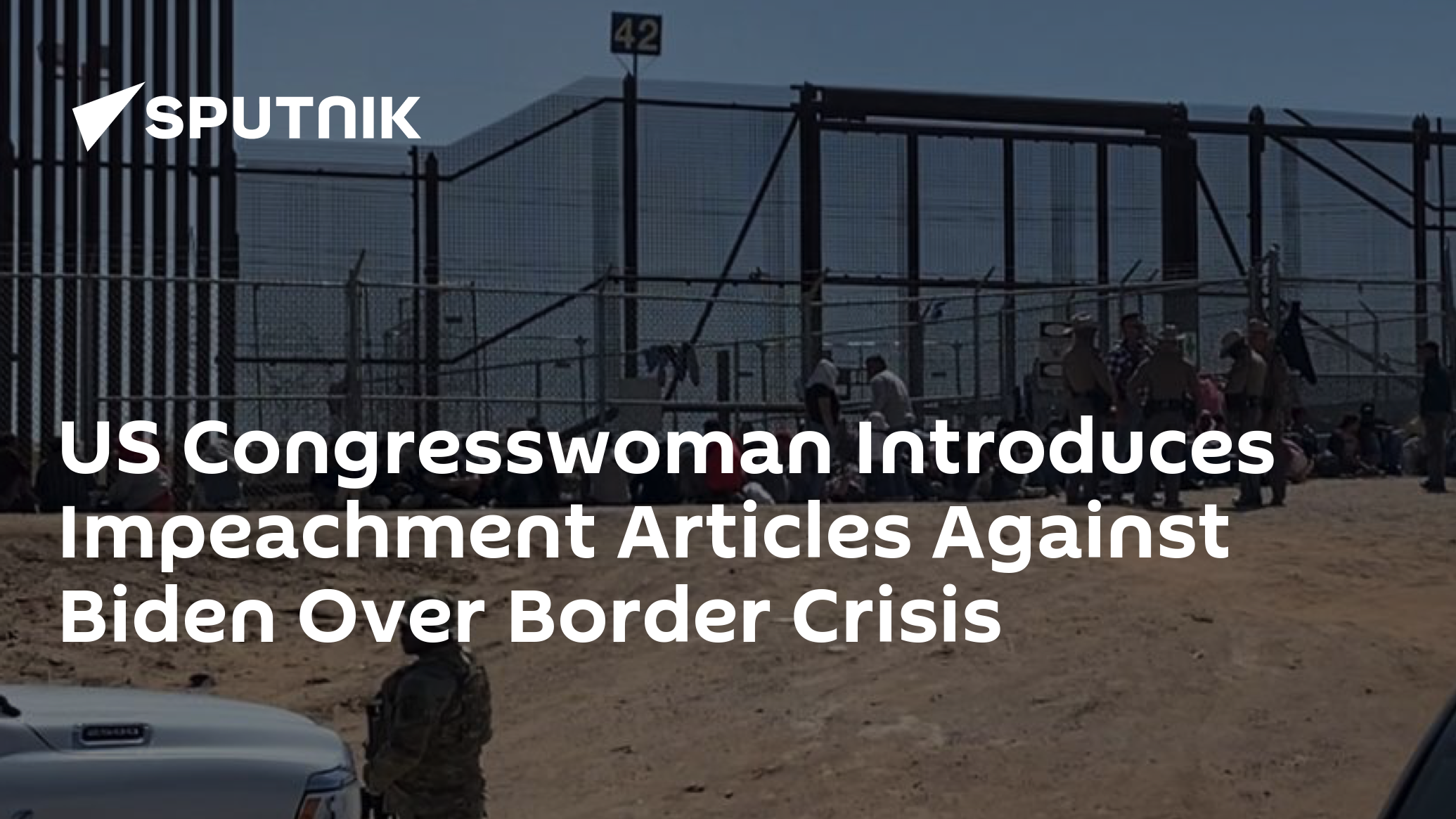 US Congresswoman Introduces Impeachment Articles Against Biden Over ...