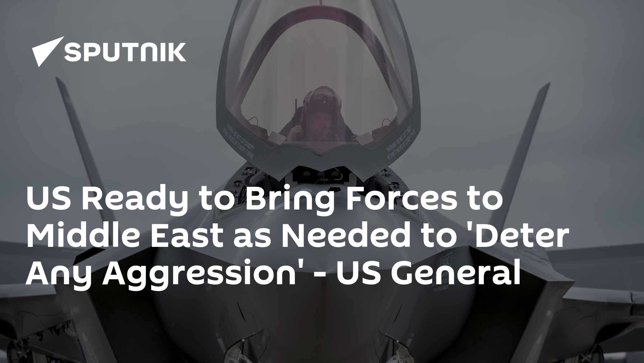 US Ready to Bring Forces to Middle East as Needed to 'Deter Any ...