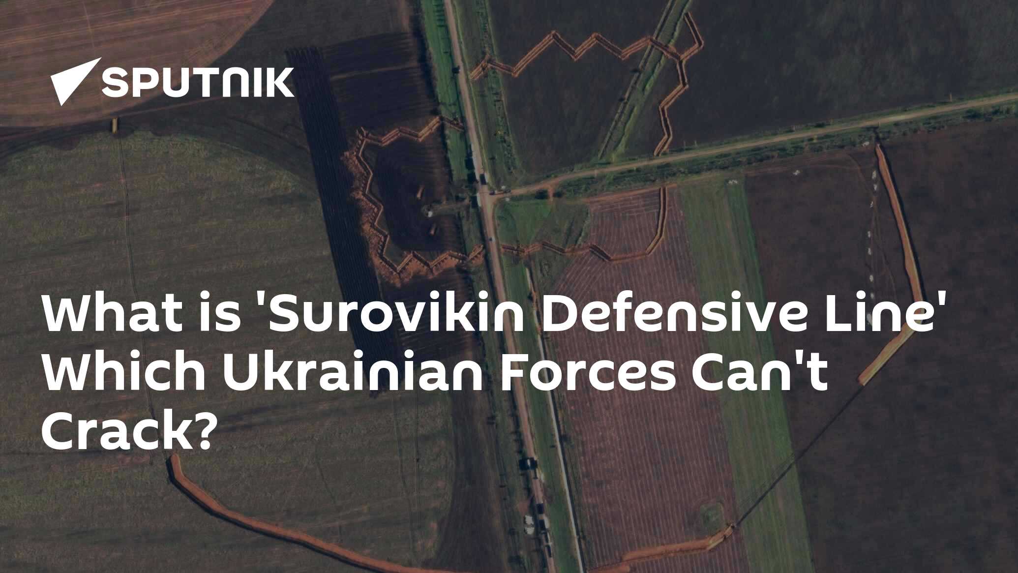 What is the Surovikin Defensive Line?