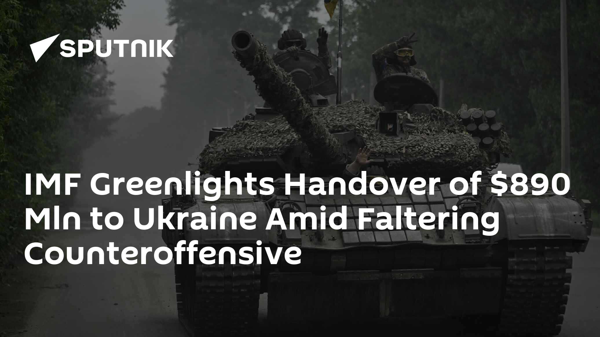 IMF Greenlights Release Of $890 Mln For Ukraine Amid Faltering ...