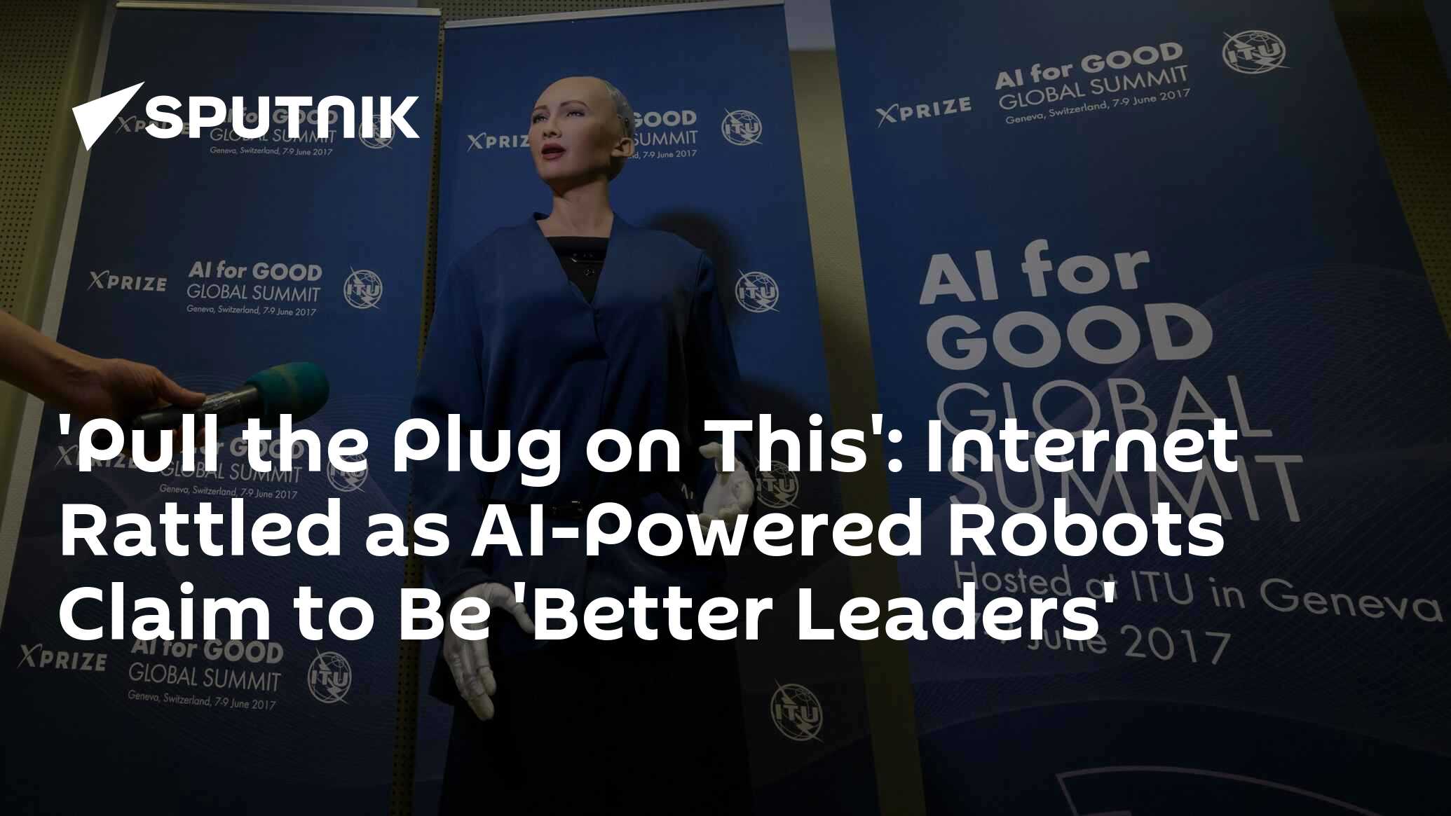 'Pull the Plug on This': Internet Rattled as AI-Powered Robots Claim to ...