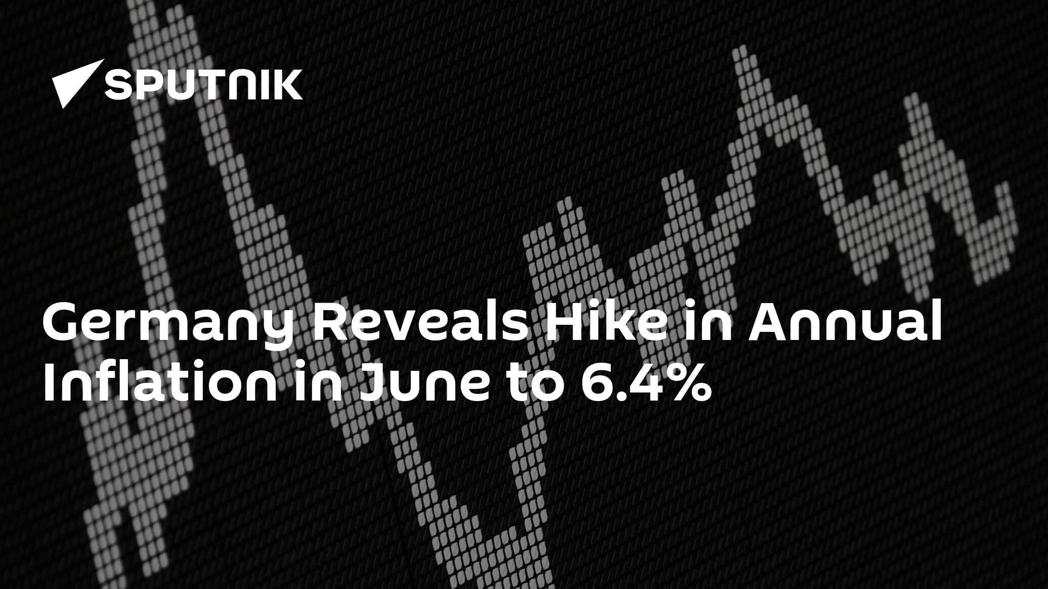 Annual Inflation in Germany in June Accelerates to 6.4% From 6.1% ...