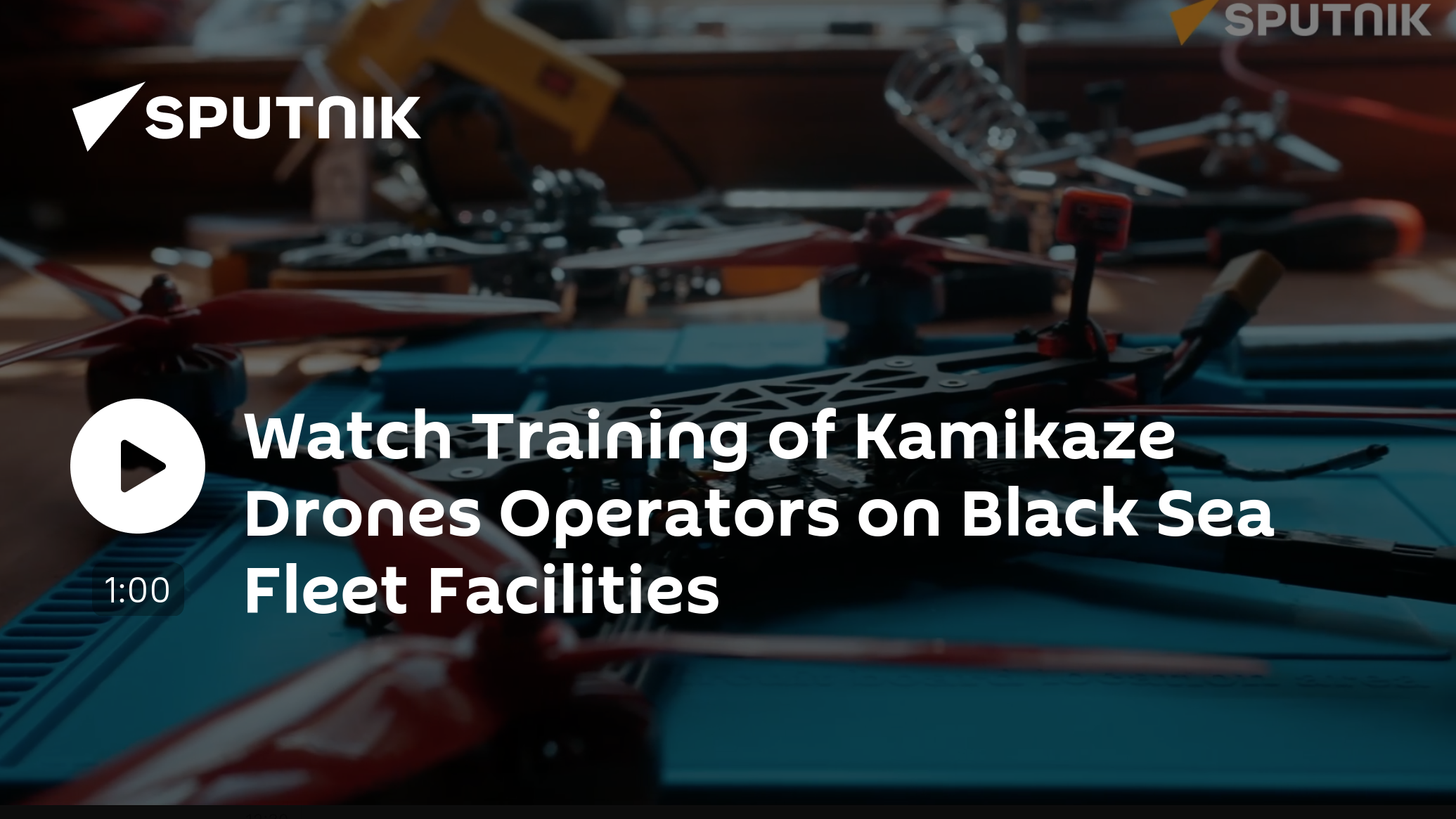 Watch Training of Kamikaze Drones Operators on Black Sea Facilities