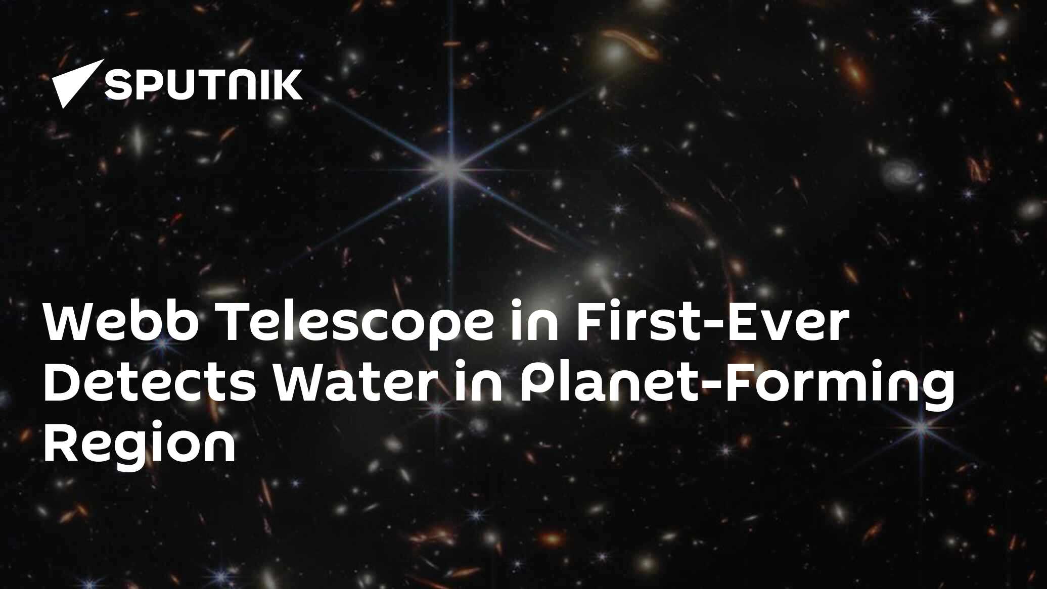 Webb Telescope in First-Ever Detects Water in Planet-Forming Region