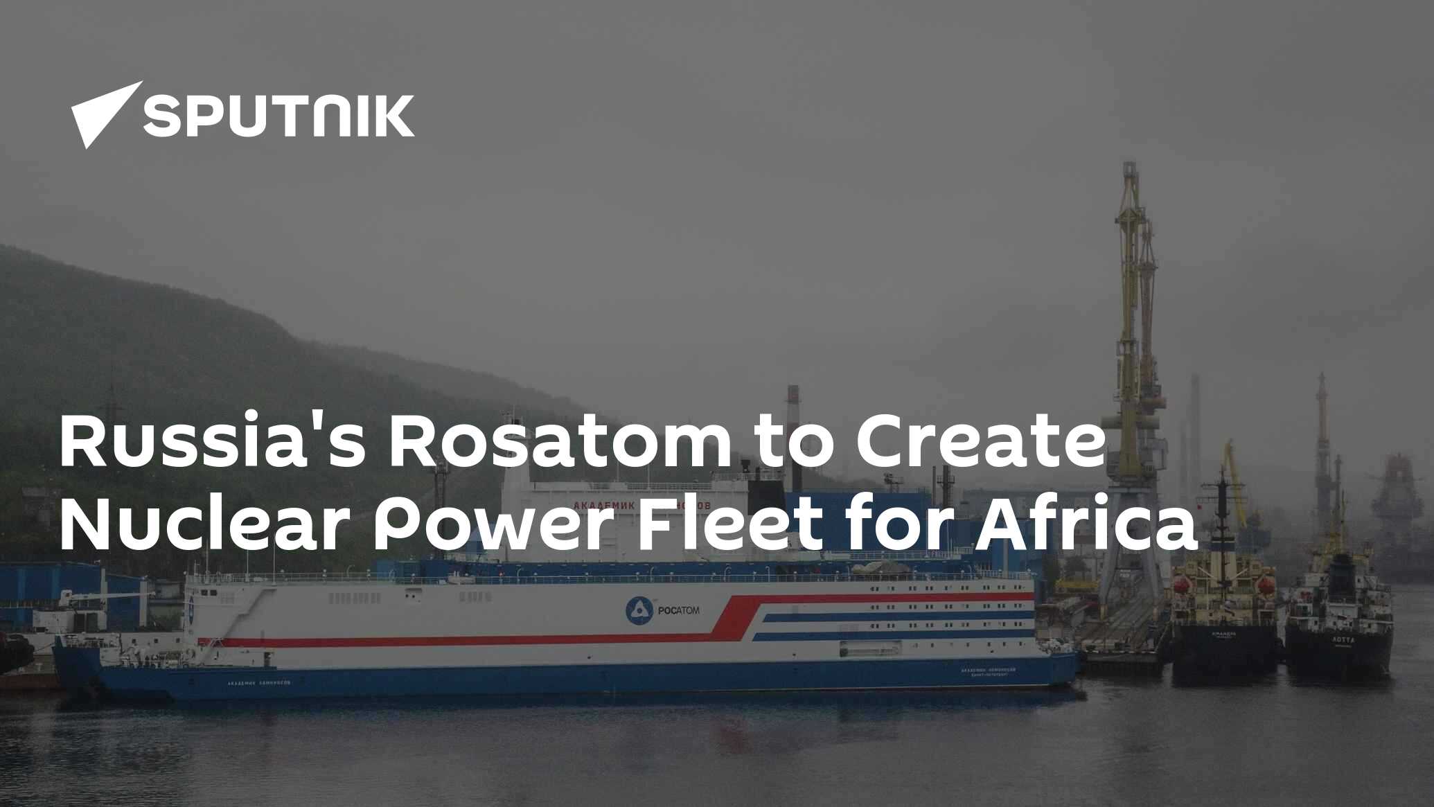 Russia's Rosatom to Create Nuclear Power Fleet for Africa - South ...