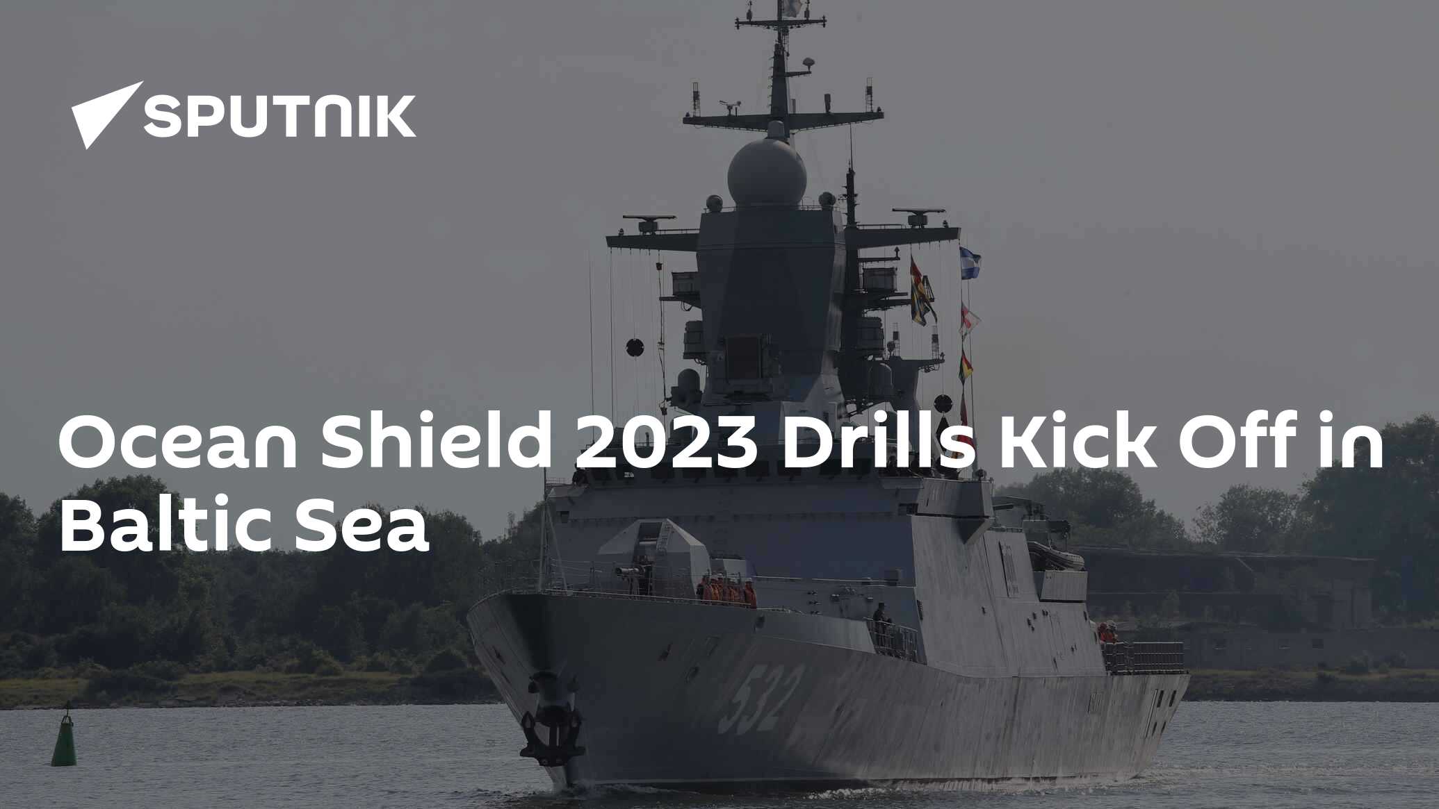 Ocean Shield 2023 Drills Kick Off in Baltic Sea