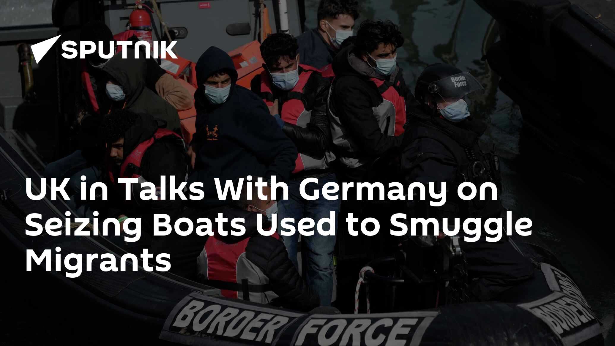 UK in Talks With Germany on Seizing Boats Used to Smuggle Migrants