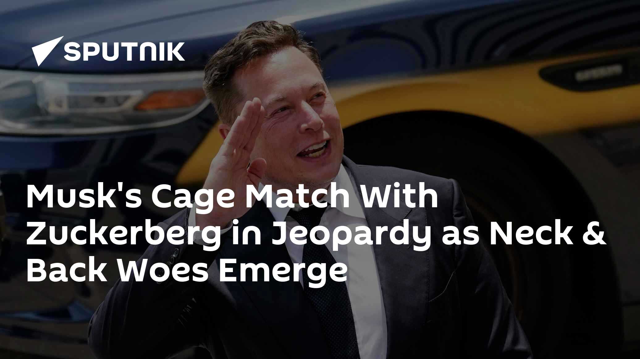 Musk's Cage Match With Zuckerberg in Jeopardy as Neck & Back Woes Emerge