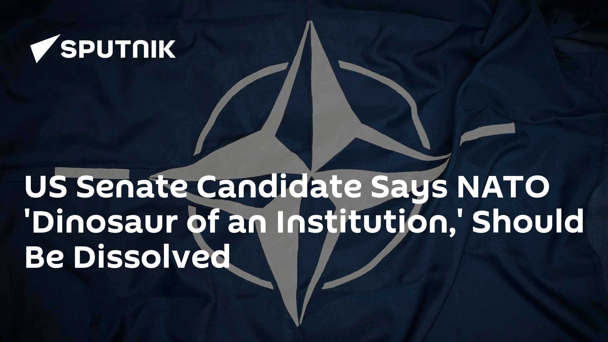 US Senate Candidate Says NATO 'Dinosaur of an Institution,' Should Be ...