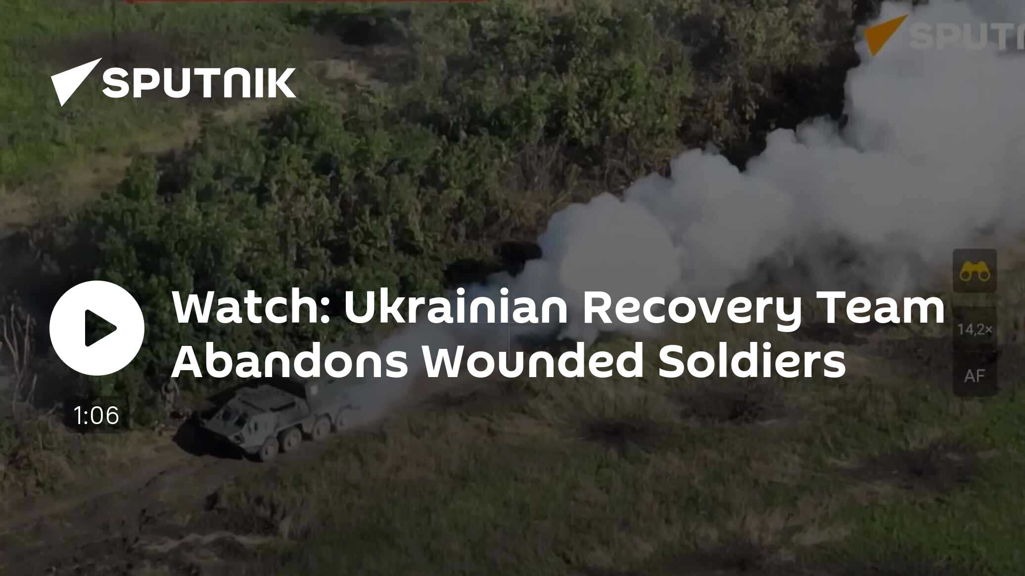 Watch: Ukrainian Recovery Team Abandons Wounded Soldiers - South Africa ...