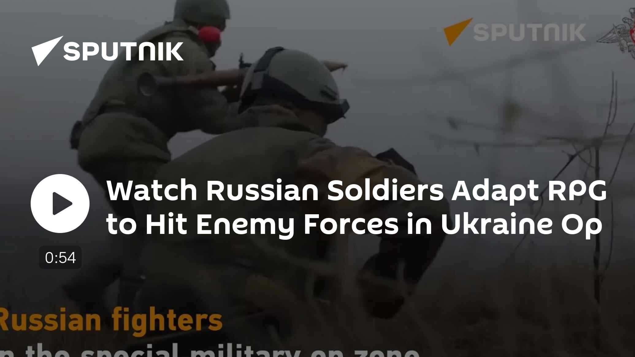 Watch Russian Troops Blow Up and Char Enemy Targets with Precision
