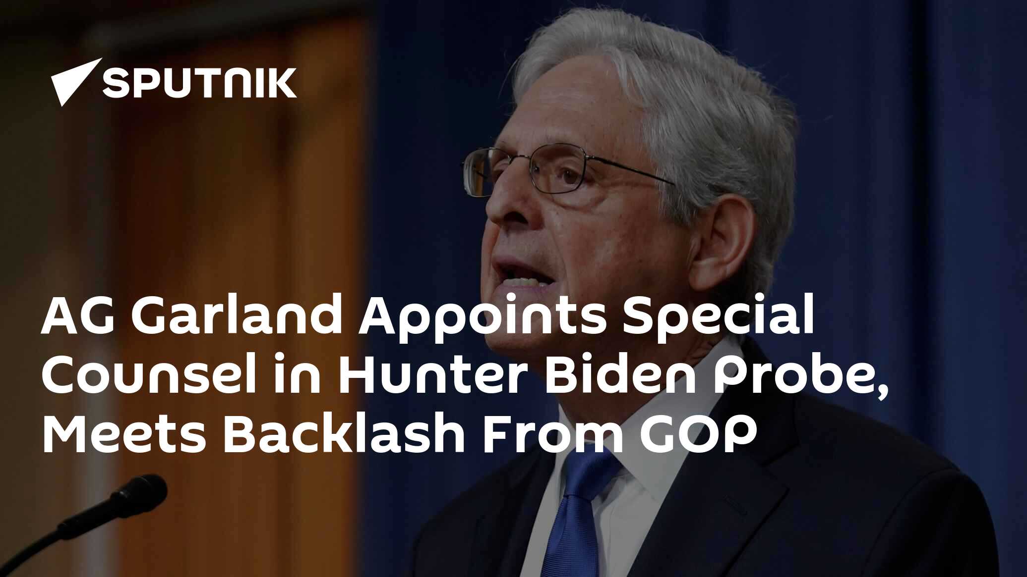 Ag Garland Appoints Special Counsel In Hunter Biden Probe Gop Backlash