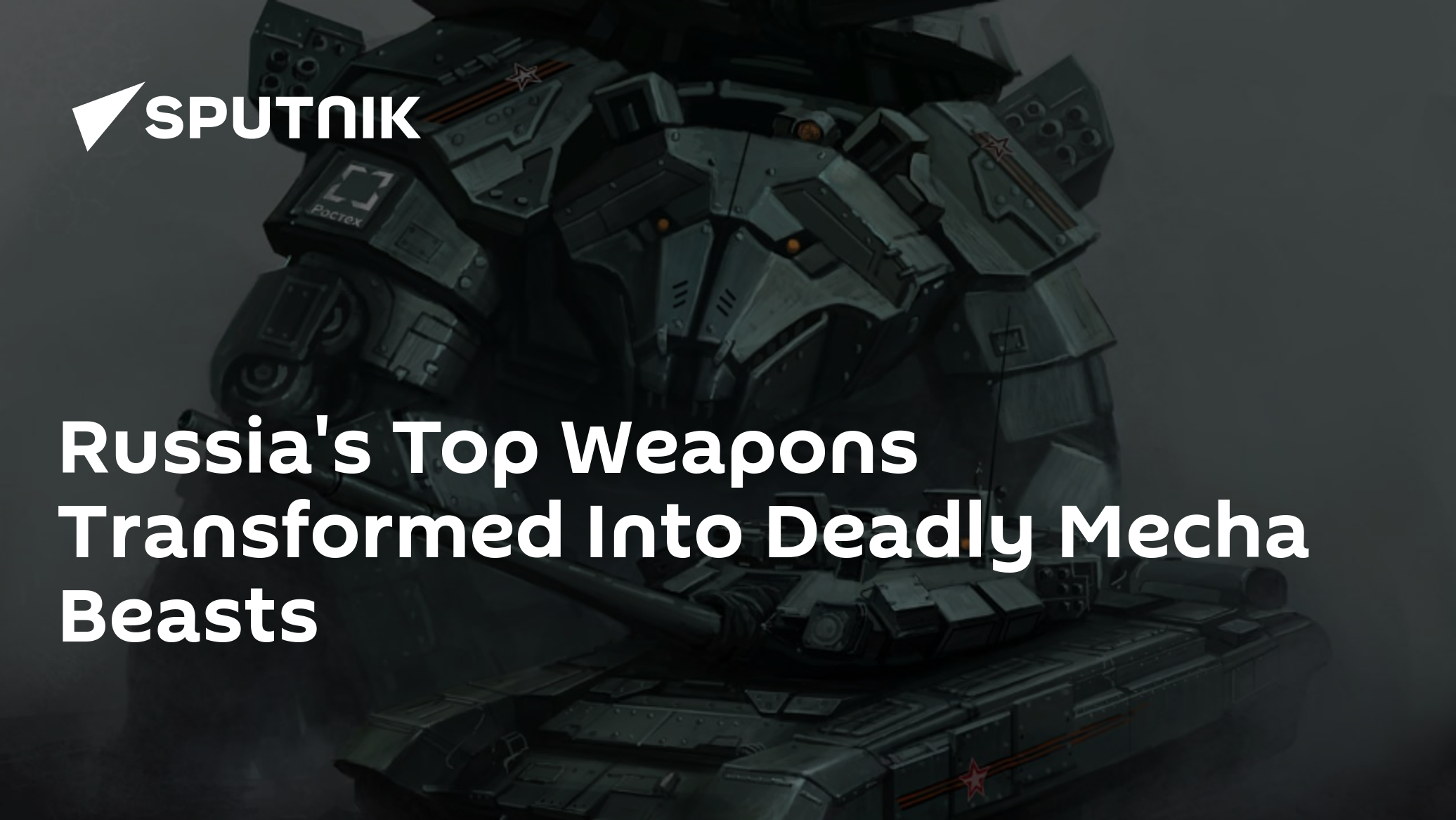 Russia's Top Weapons Transformed Into Deadly Mecha Beasts