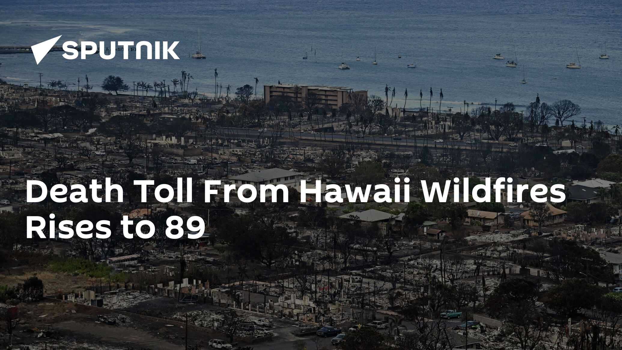 Maui Hawaii Wildfires Death Toll Rises To 89