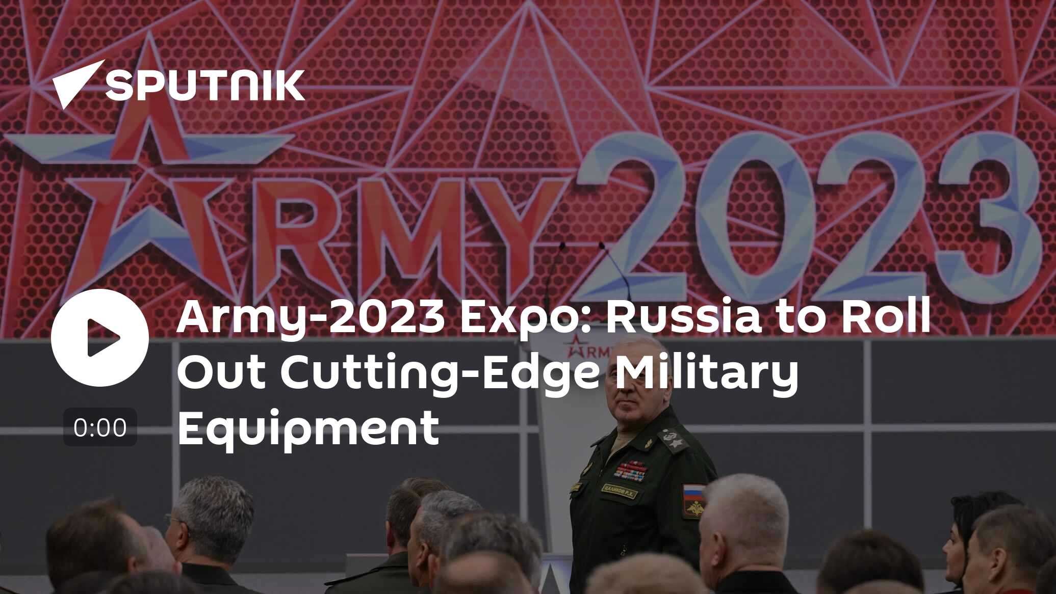 Army-2023 Expo: Russia to Roll Out Cutting-Edge Military Equipment