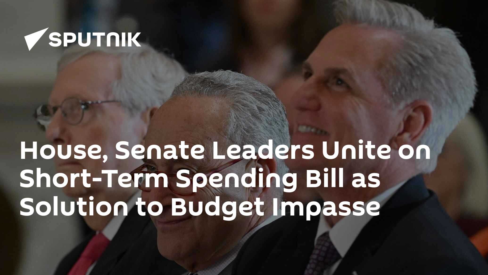 House, Senate Leaders Unite on Short-Term Spending Bill as Solution to ...