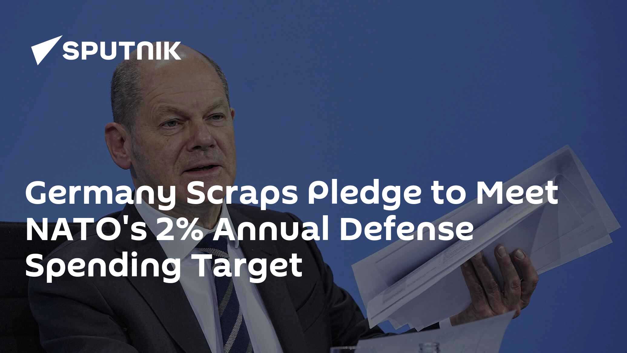 Germany Scraps Pledge to Meet NATO's 2% Annual Defense Spending Target ...