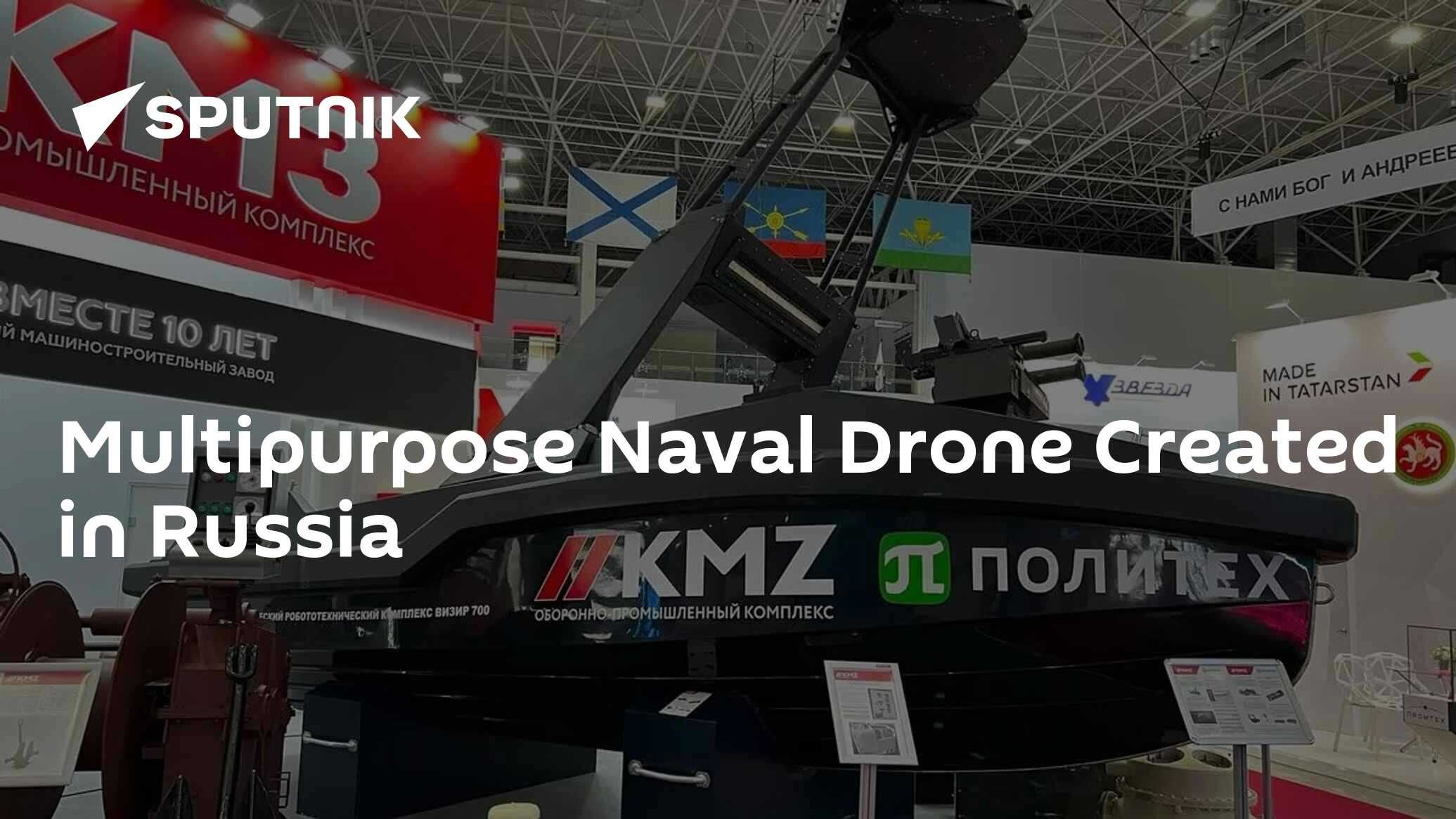 Multipurpose Naval Drone - Russia to Dominate Sea Too