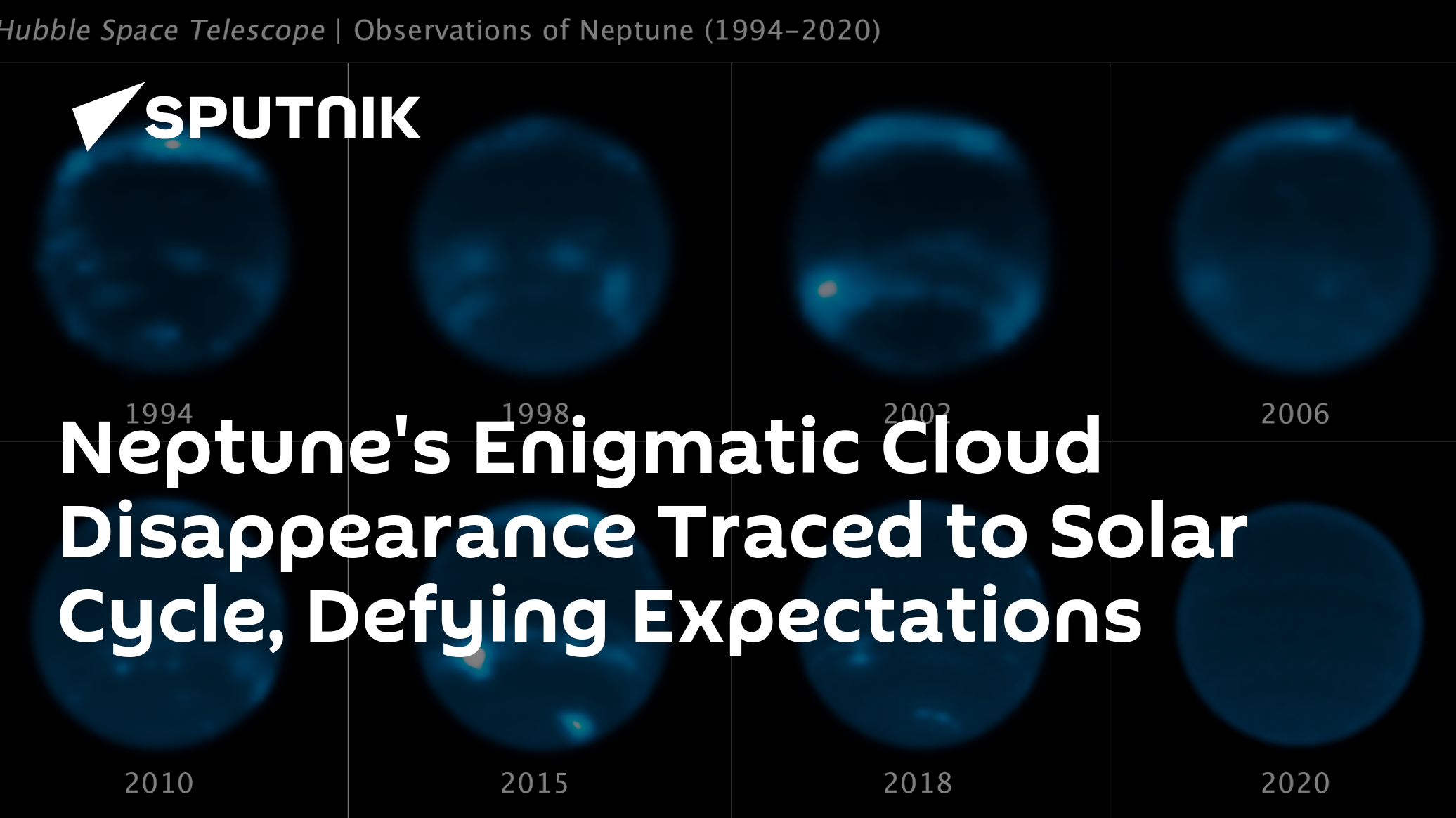Neptune's Cloud Disappearance Traced to Solar Cycle, Defying Expectations