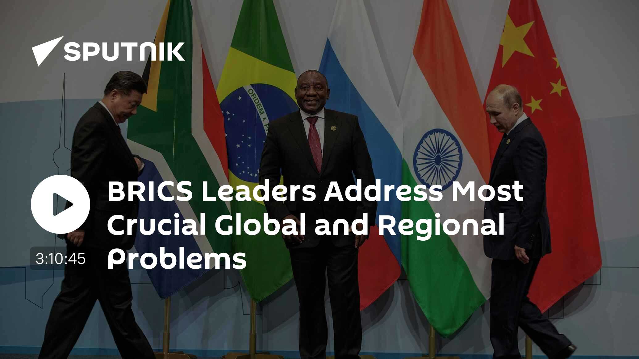 BRICS Leaders Arrive in South Africa to Attend 15th Summit