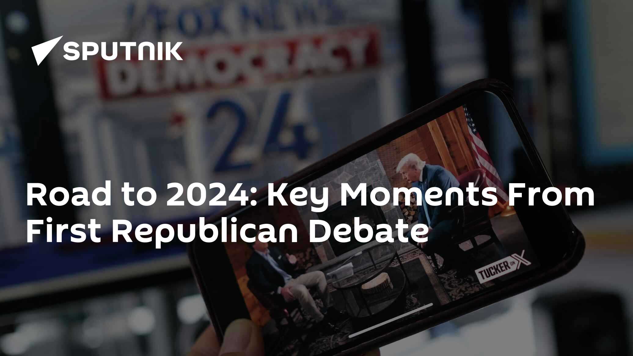 Road to 2024: Key Moments From First Republican Debate
