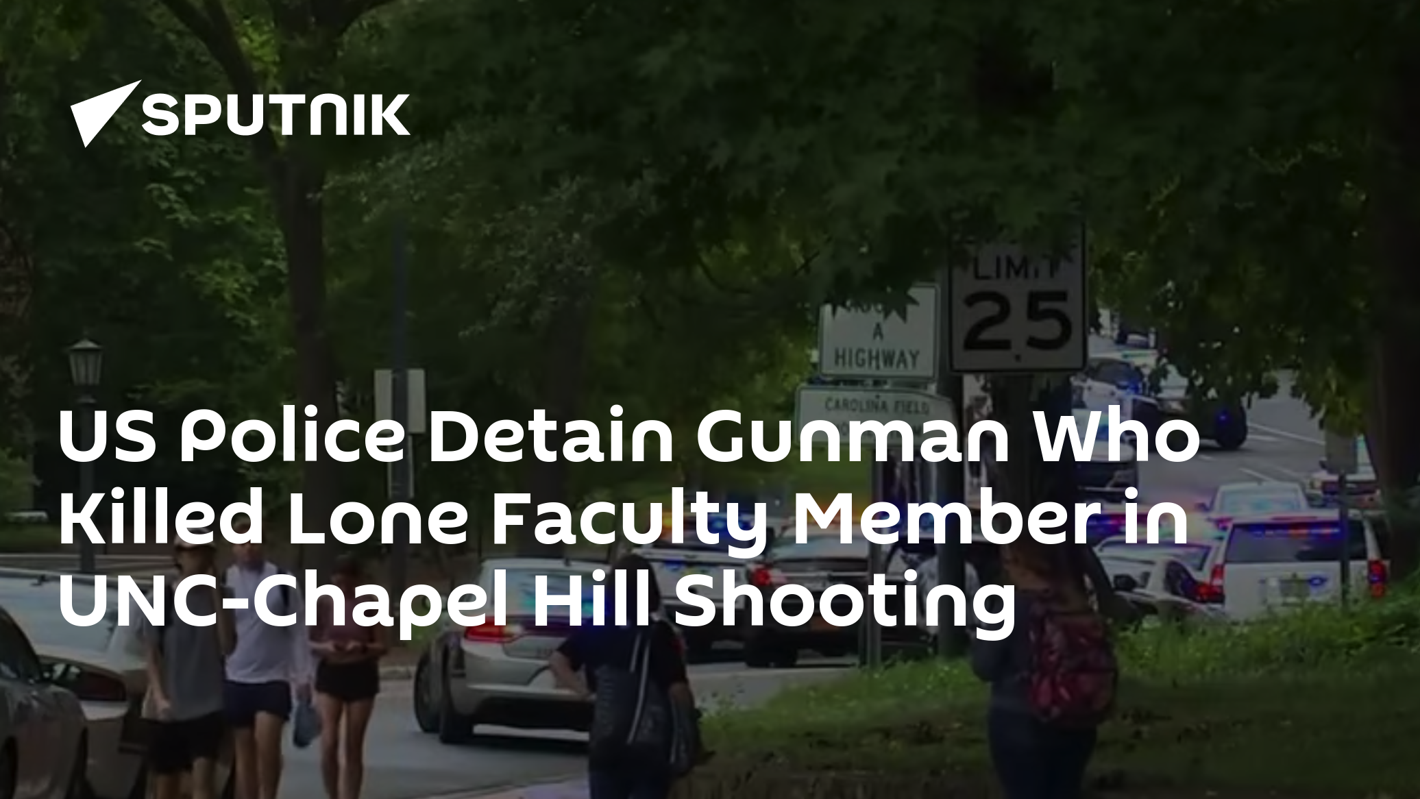US Police Detain Gunman Who Killed Faculty Member in UNC-Chapel Hill ...