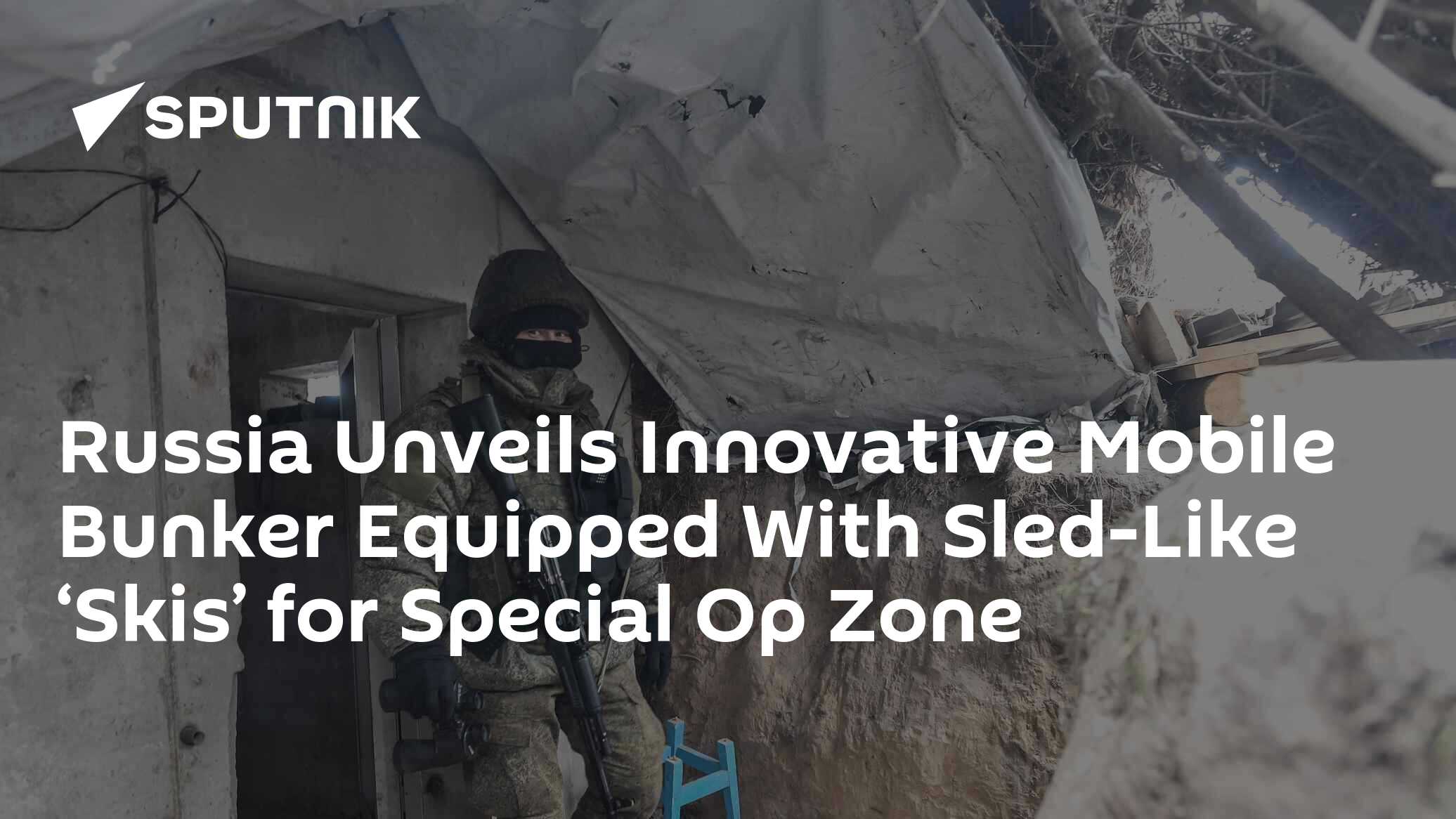 Innovative Russian Mobile Bunker Equipped with Sled-Like ‘Skis’ for ...